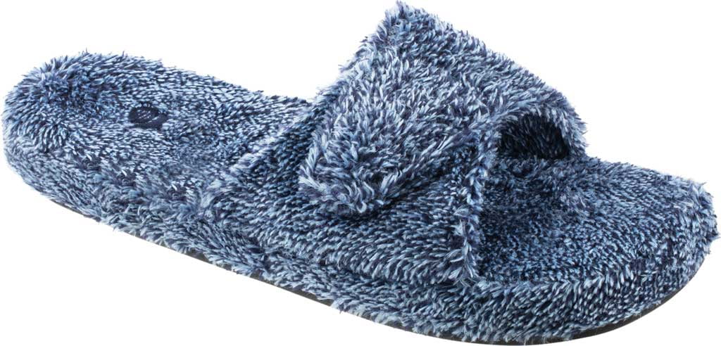 Women's Acorn Spa Slide II Navy Heather Polyester M M - Walmart.com