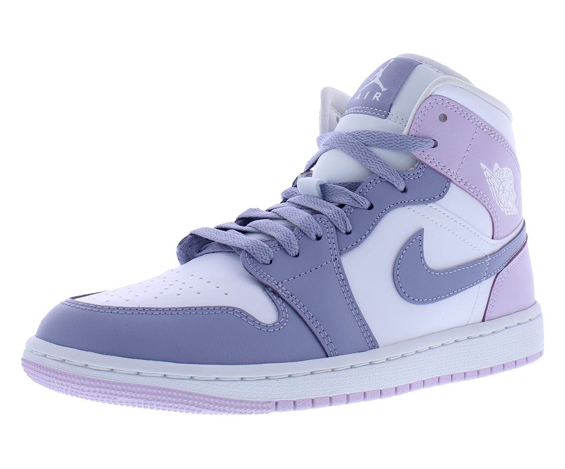 Women's Air Jordan 1 Mid Indigo Haze/Doll-White (BQ6475 510) - 9 ...
