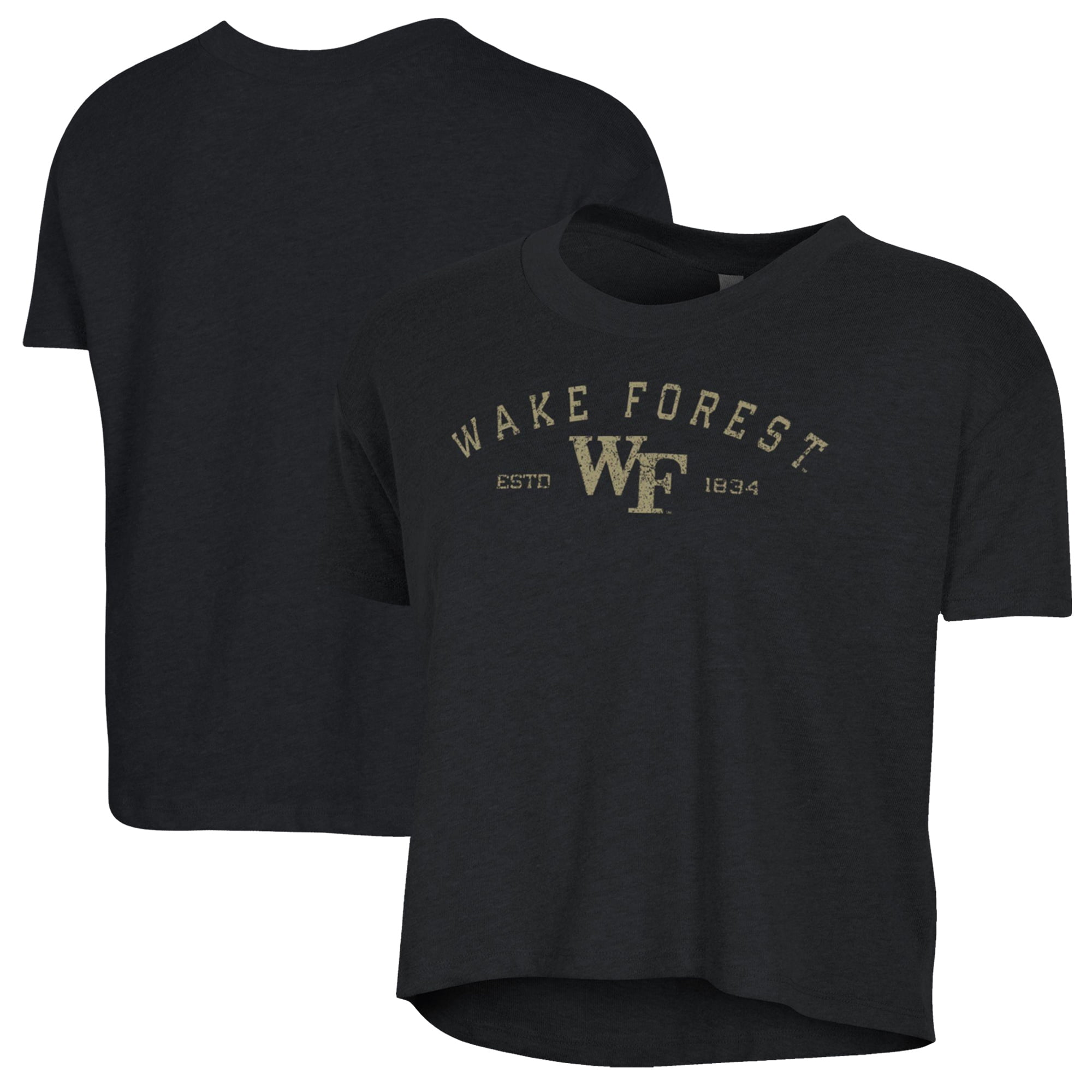 Women's Alternative Apparel Black Wake Forest Demon Deacons Retro ...
