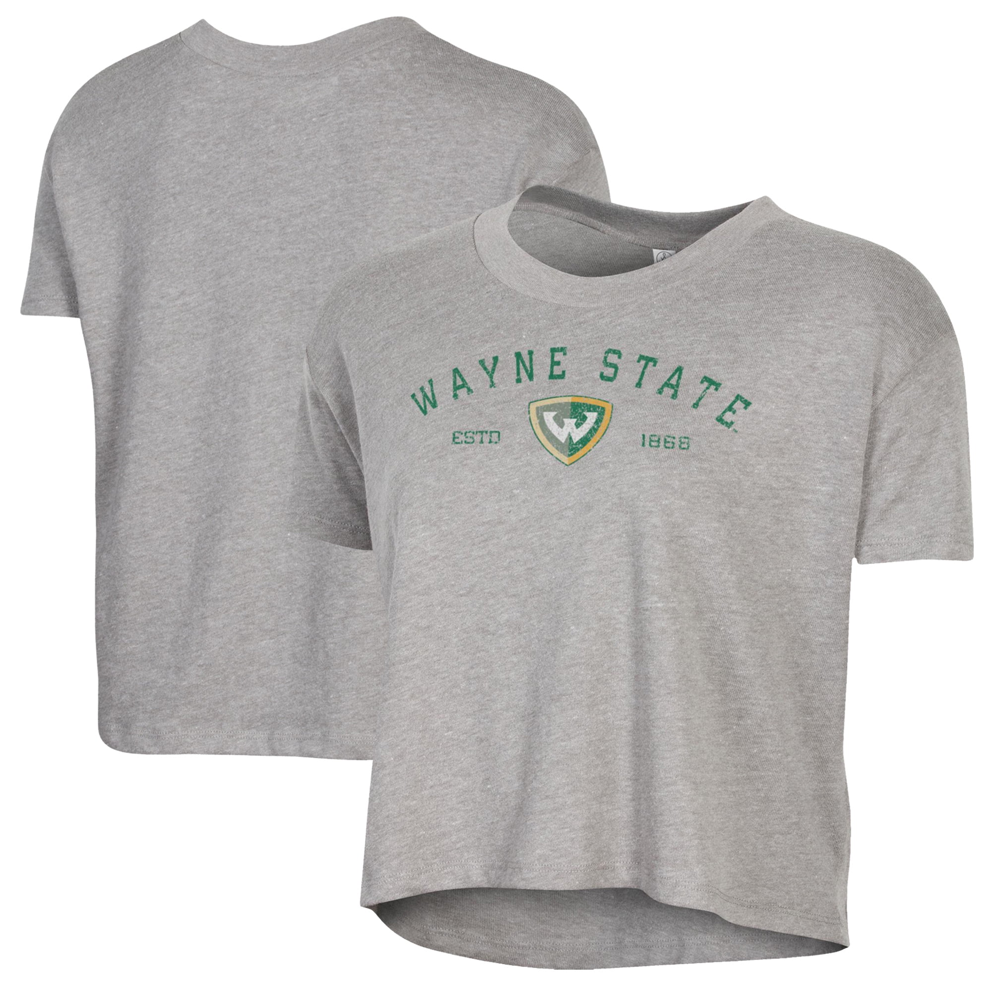 Women's Alternative Apparel Gray Wayne State Warriors Retro Jersey ...