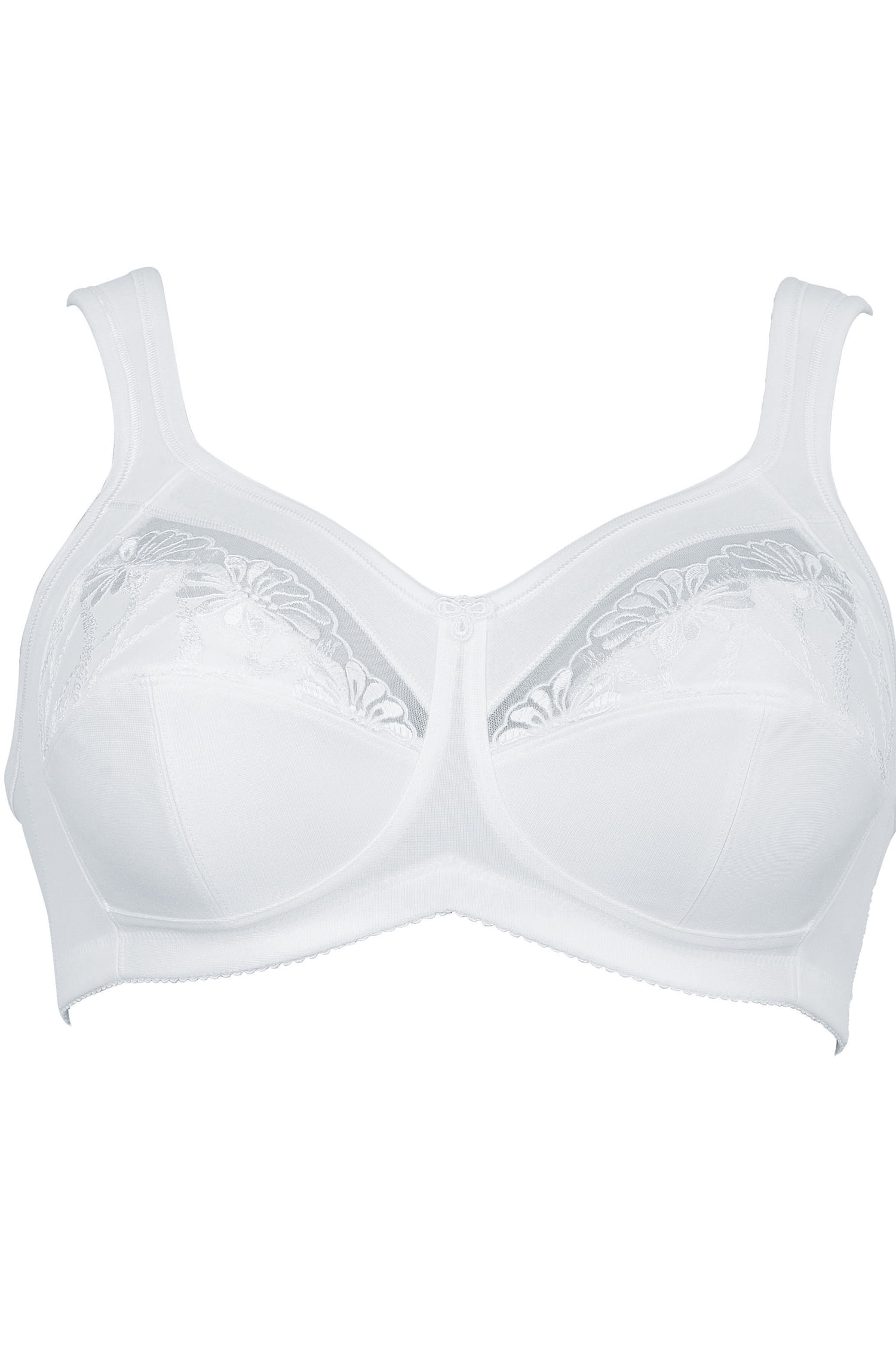 Women's Anita Best 5349X Care Safina Embroidered Soft Cup Bra (White ...