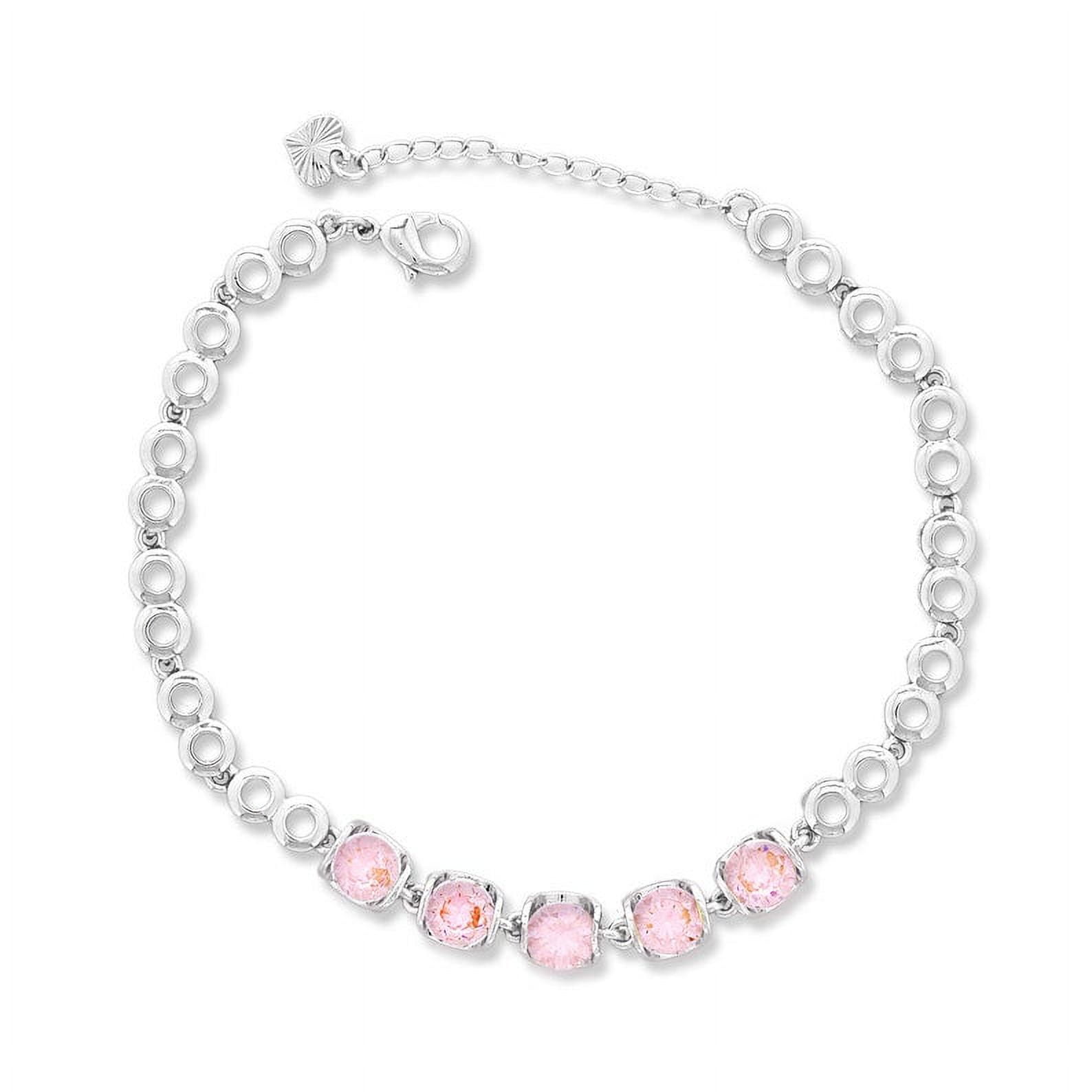 Women's Ankle Bracelet, Minimal Anklets SIlver Plated, 8"+2" Inch ...