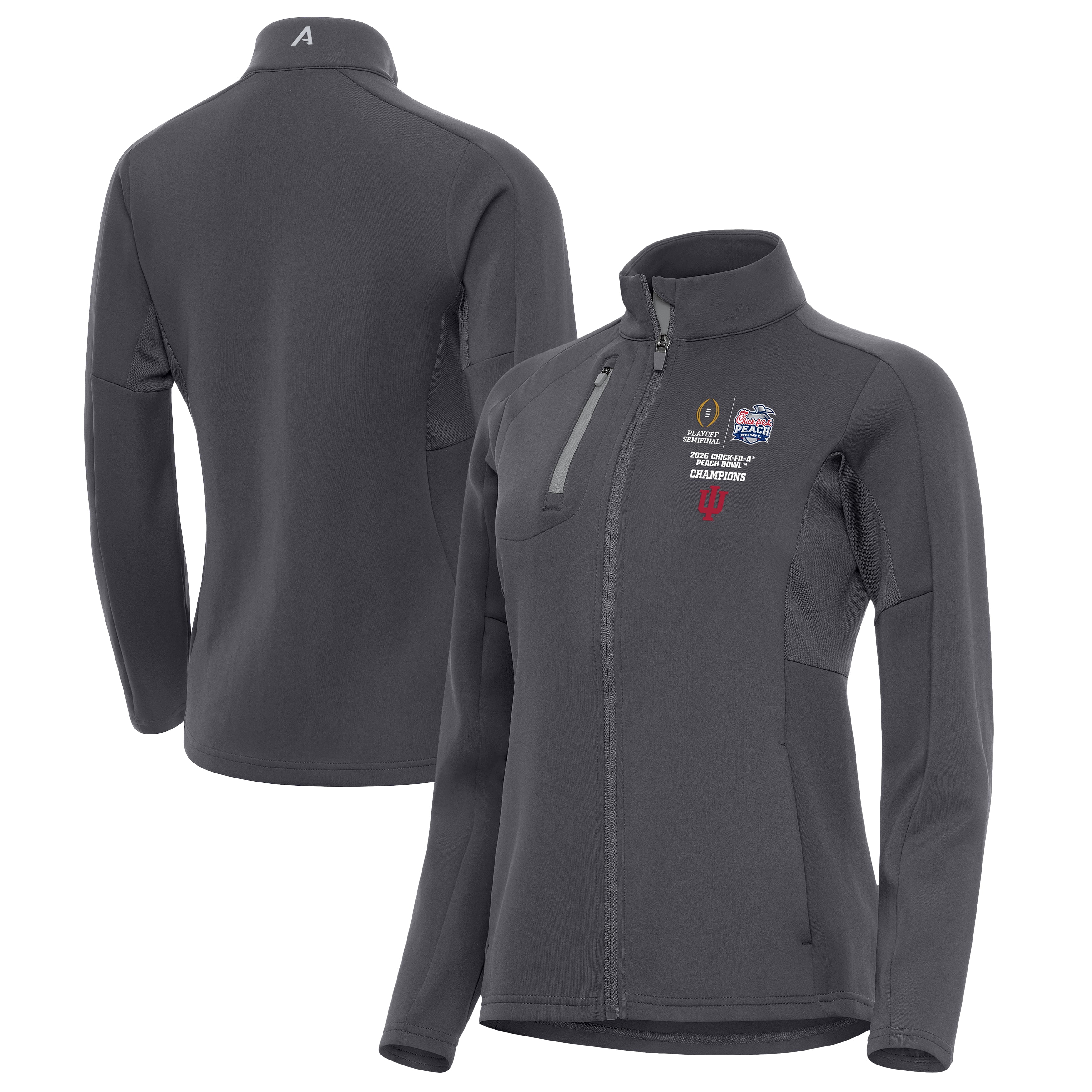Women's Antigua Gray Indiana Hoosiers College Football Playoff 2026 ...