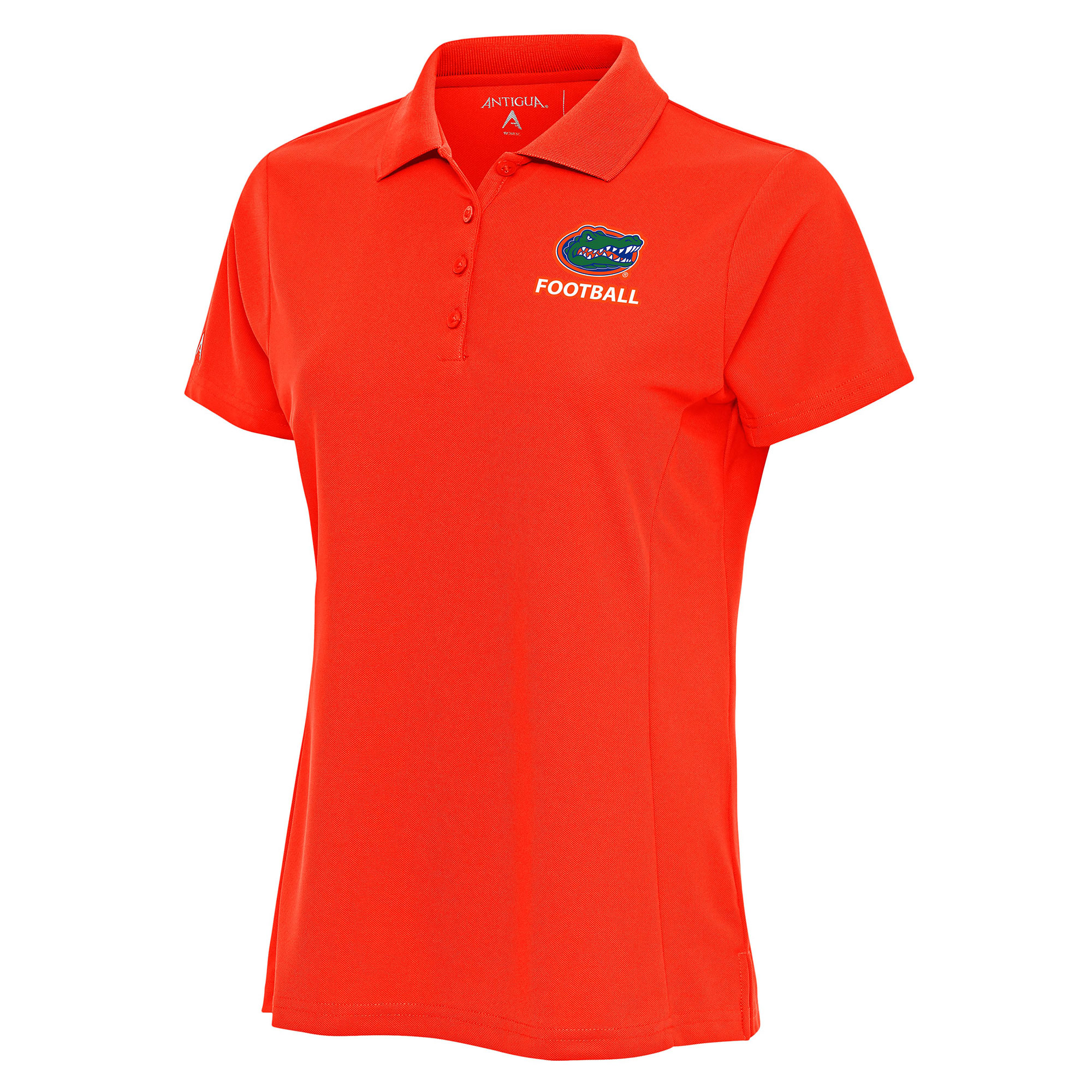 Women's Antigua Orange Florida Gators Football Legacy Pique Polo ...