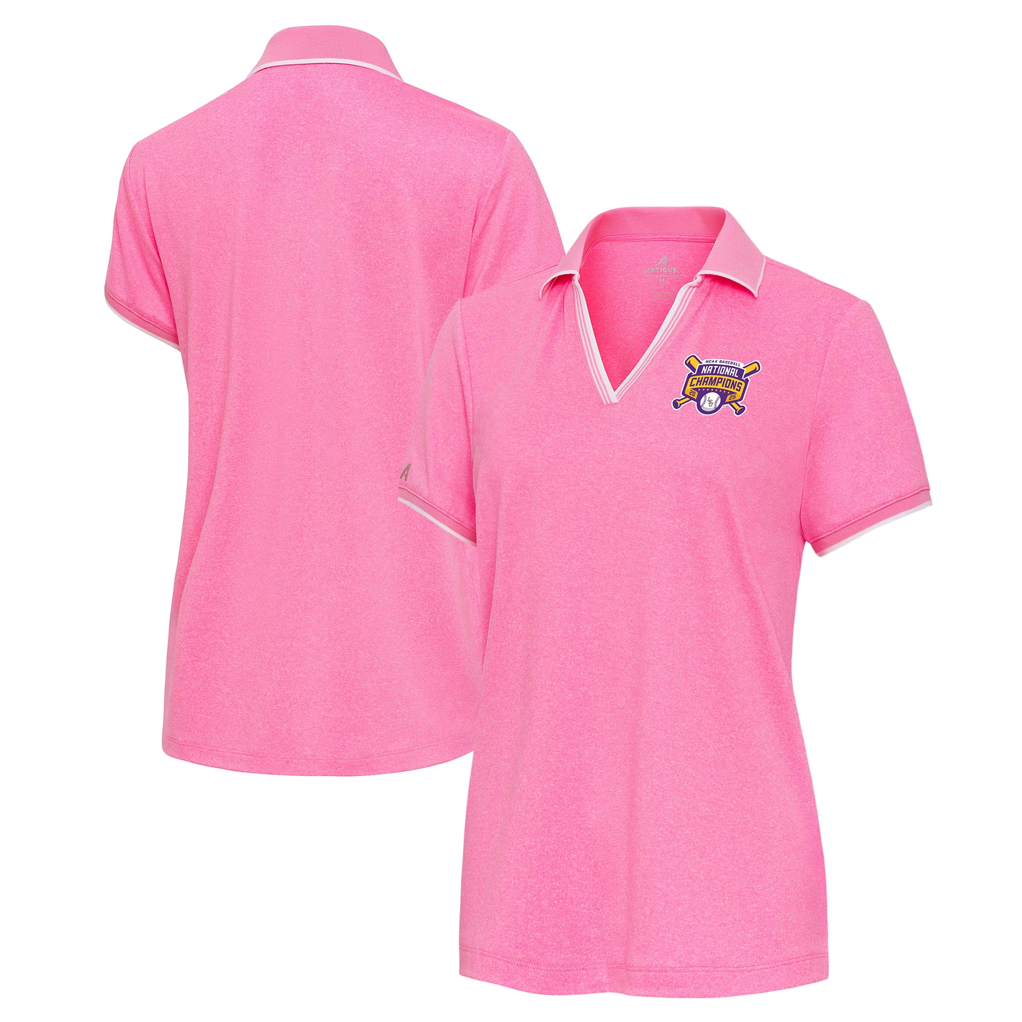 Women's Antigua Pink LSU Tigers 2025 NCAA Baseball Men's College World ...