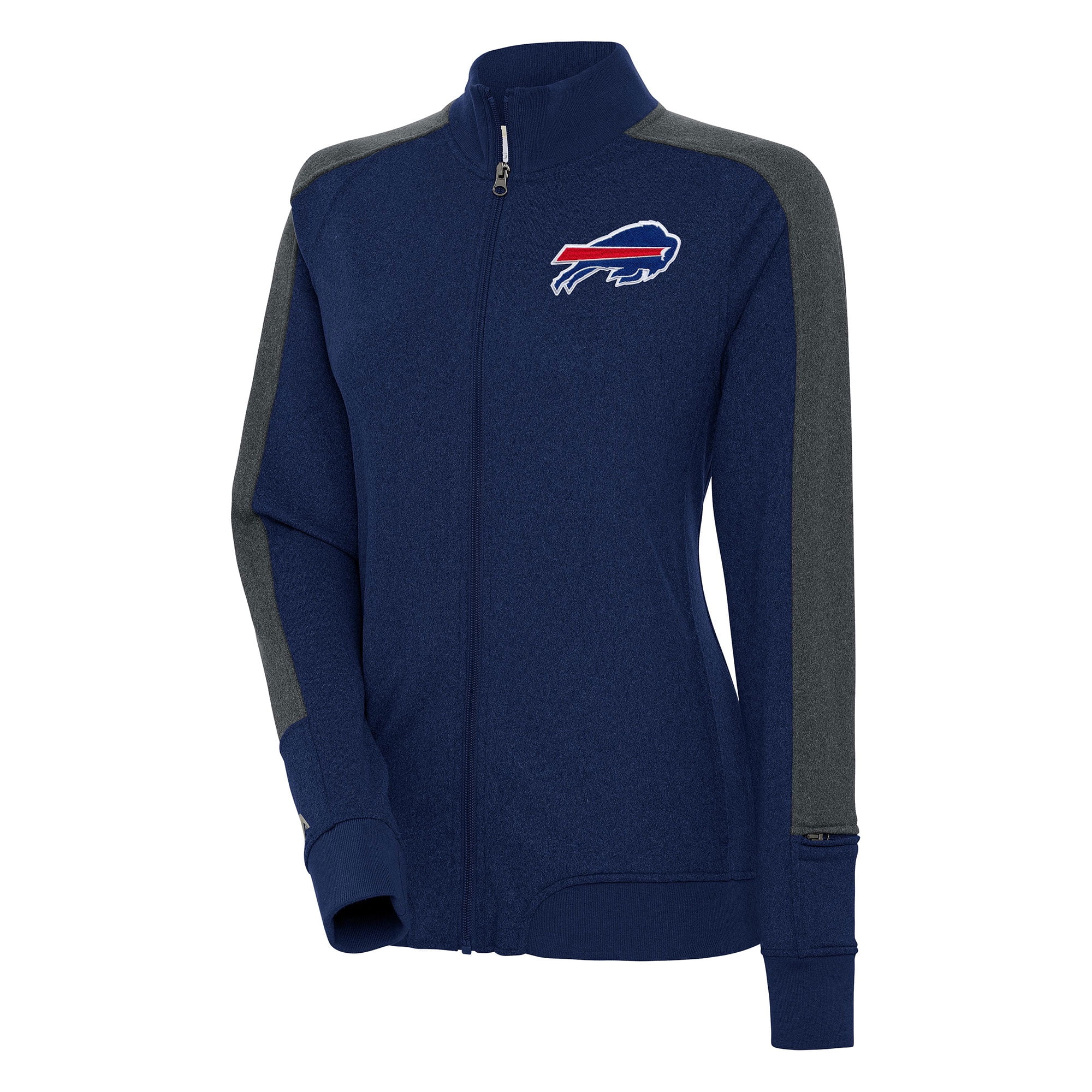 Women's Antigua Royal Buffalo Bills Strike Full-Zip Track Jacket ...