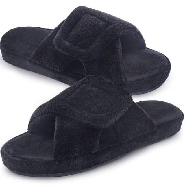 Git-up Women's Comfortable Orthopedic Slippers with Adjustable Velcro ...