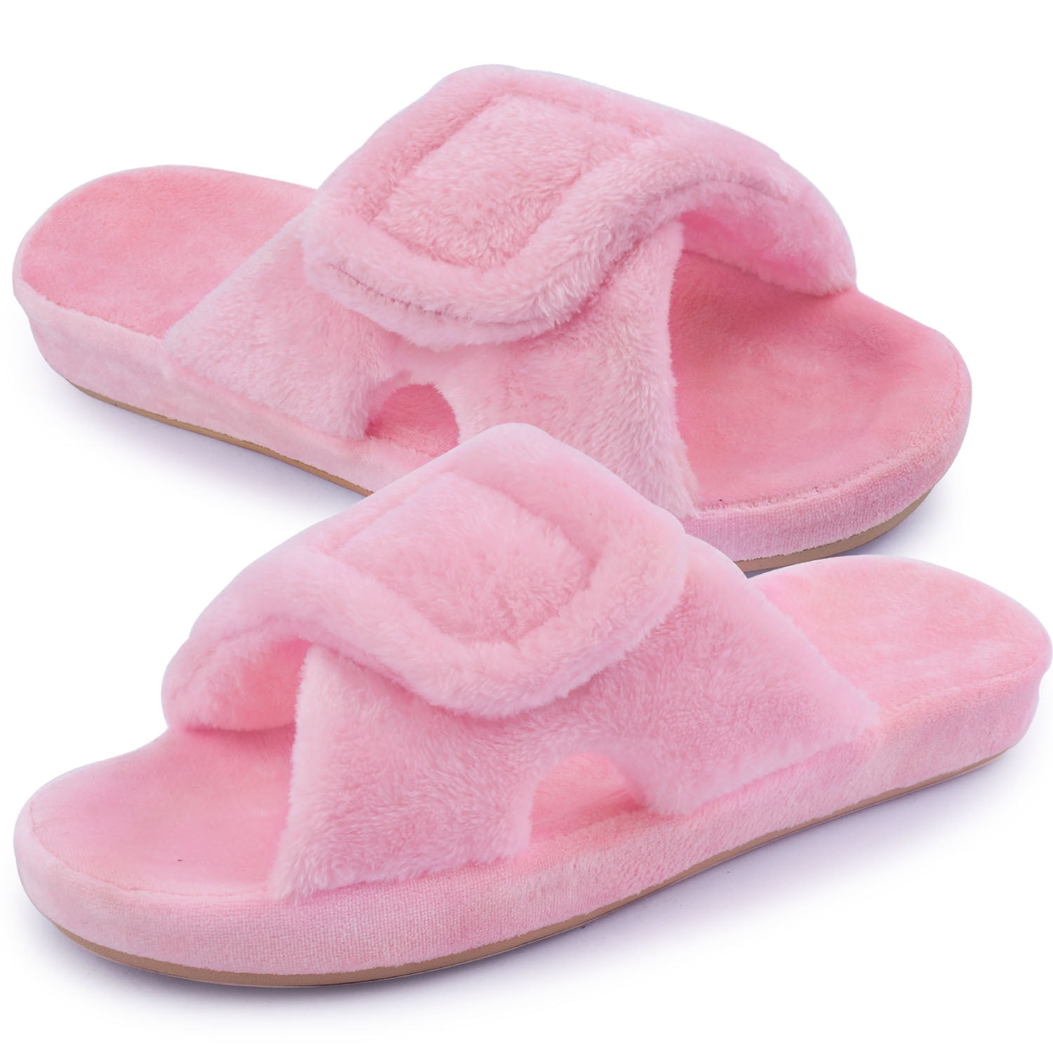 Women's Arch Support Slippers Memory Foam Orthotic Heel Cup Arthritis ...