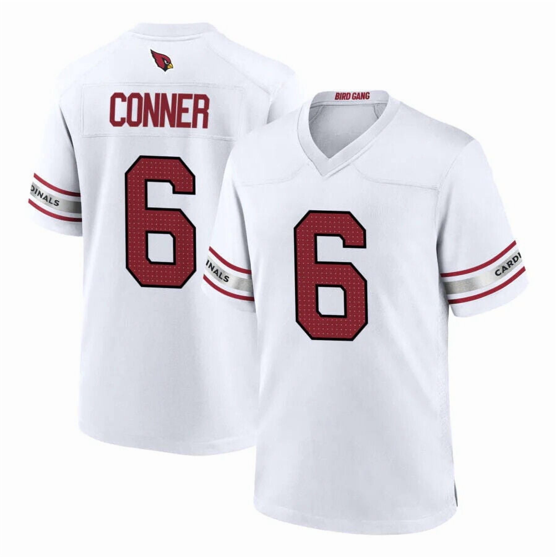 Women's Arizona Conner 6 White Stitched T-Shirts Sports Player Game Top ...