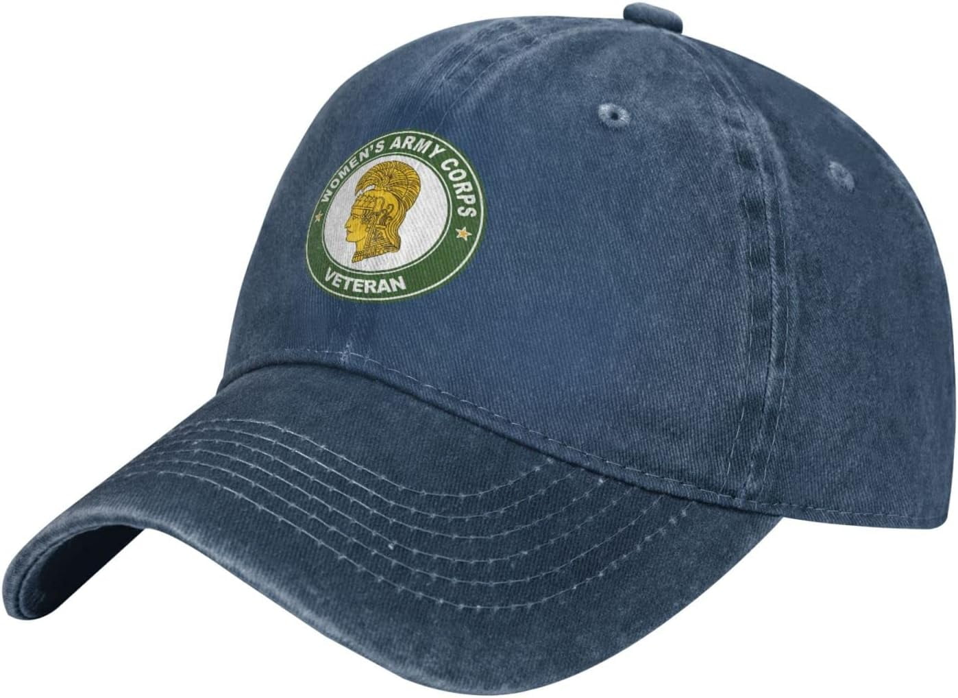 Women's Army Corps Veteran Unisex Baseball Cap Adjustable Dad Hat Denim ...