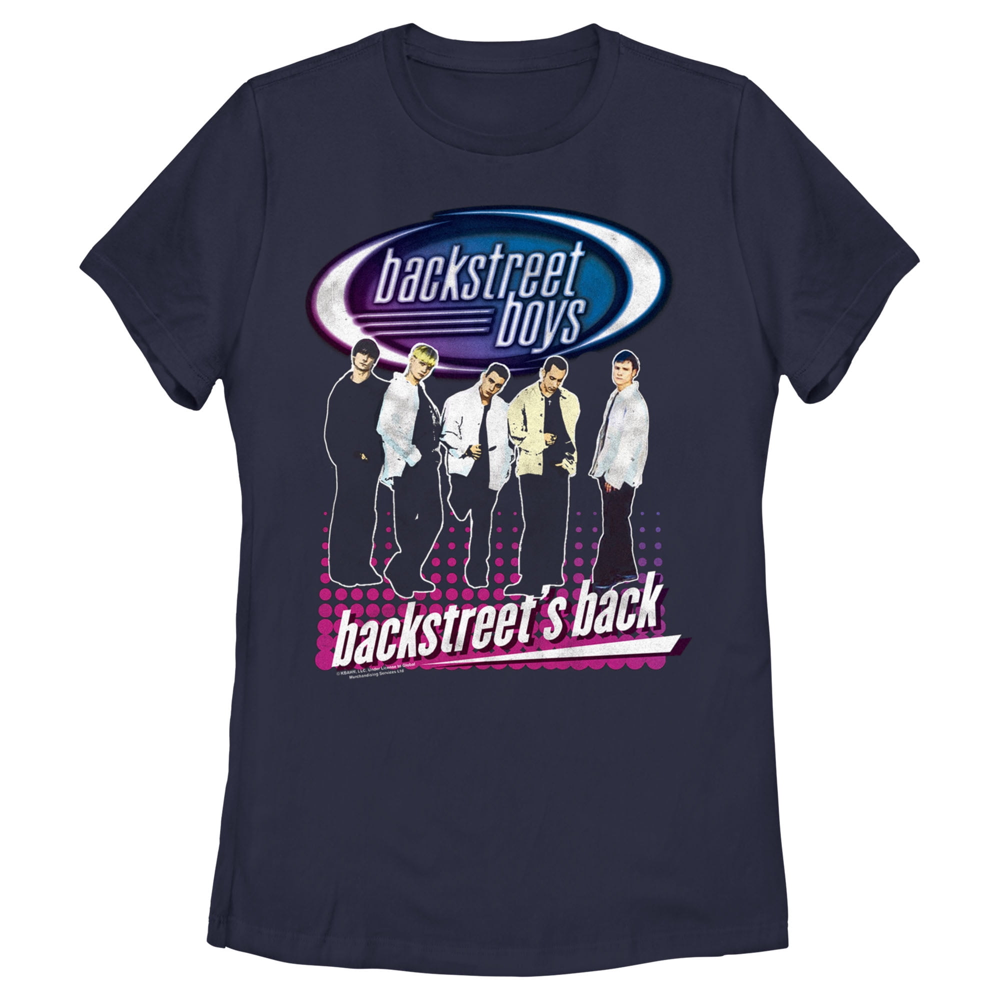 Women's Backstreet Boys Backstreet's Back Graphic T-Shirt - Walmart.com