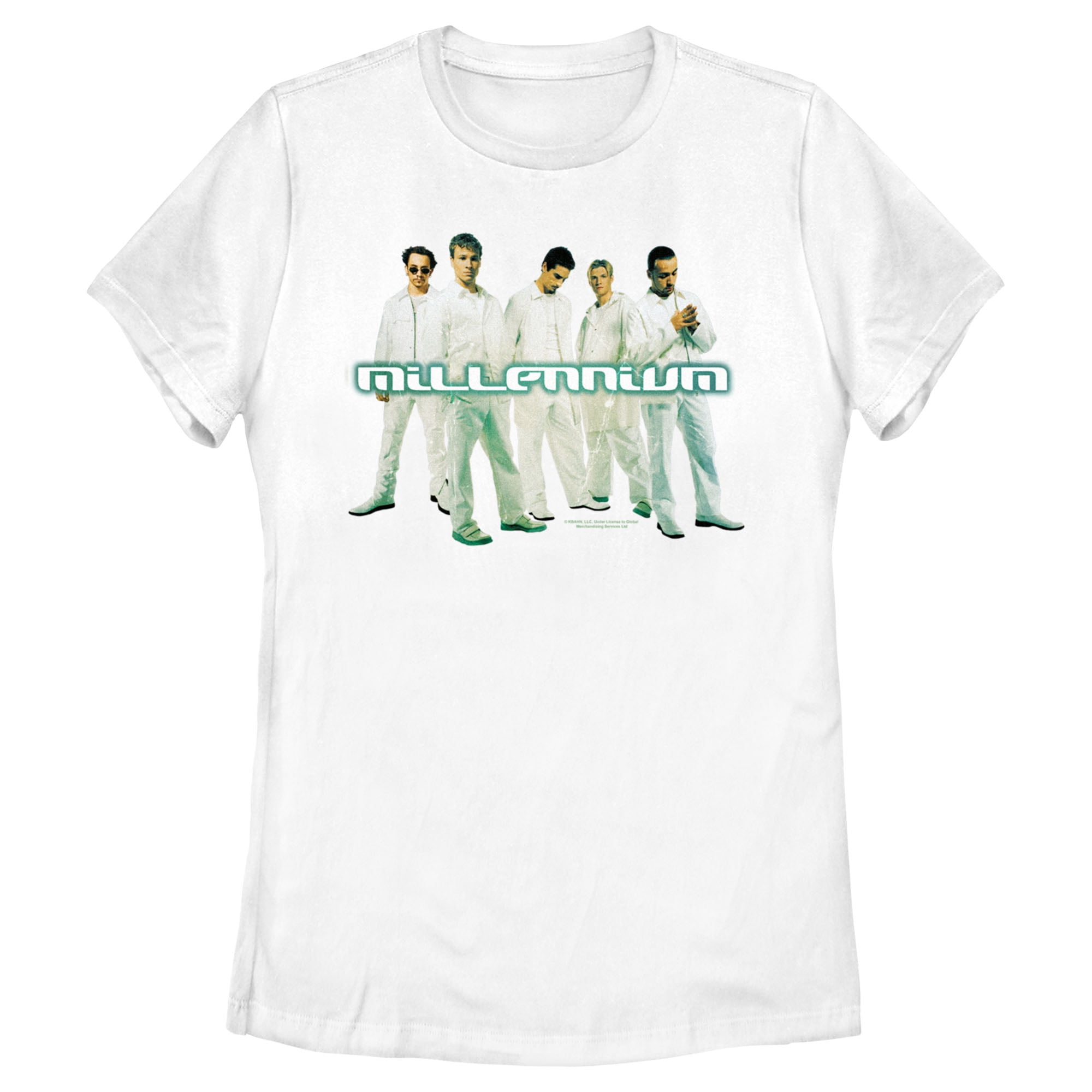 Women's Backstreet Boys Millennium Album Cover Graphic T-Shirt ...