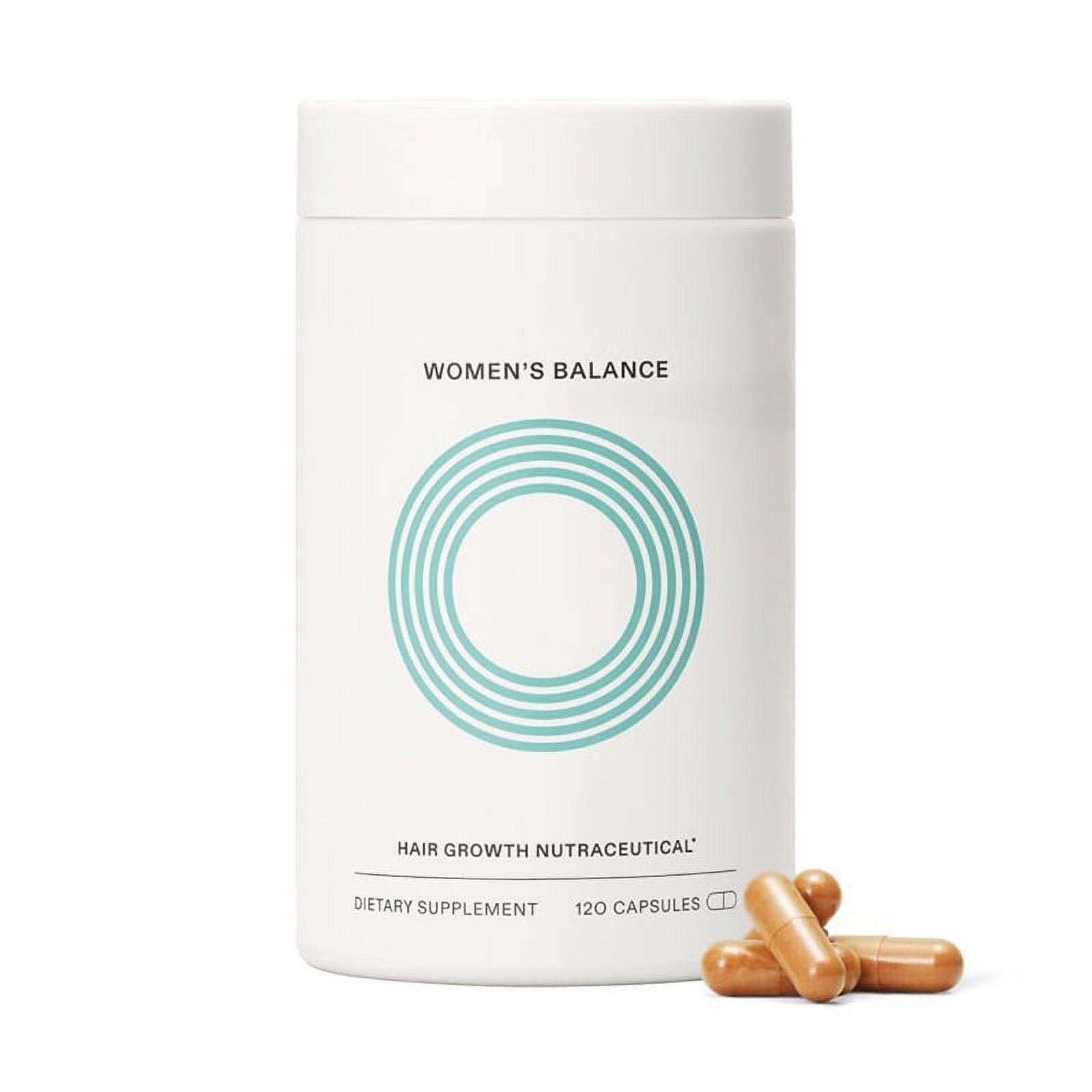 Women's Balance Hair Growth Supplements, Ages 45 and Up, Clinically ...