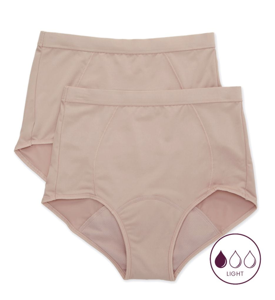 Bali Womens Fresh & Dry Brief 2-Pack Style-DFS064 - Walmart.com