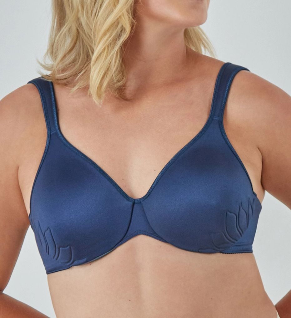 Women's Bali 3353 Live It Up Seamless Underwire Bra (Navy 36DD) - Walmart.com