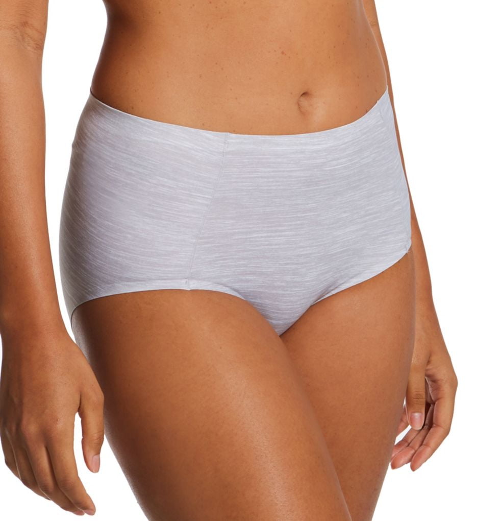 Women's Bali® Comfort Revolution® Soft Touch Brief Panty DFSTBF Color: Crystal Grey Heather Size ...