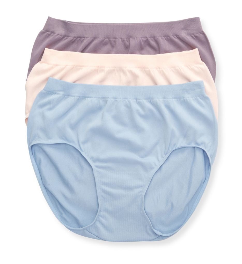 Womens Bali Dfak88 Comfort Revolution Microfiber Brief Panty 3 Pack