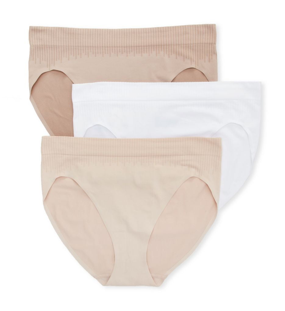 Women's Bali DFMSH3 Comfort Revolution Seamless Hi Cut Panty - 3 Pack ...