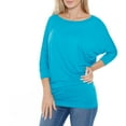 Women's Banded Dolman Top - Walmart.com