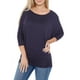 Women's Banded Dolman Top - Walmart.com