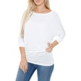 Women's Banded Dolman Top - Walmart.com