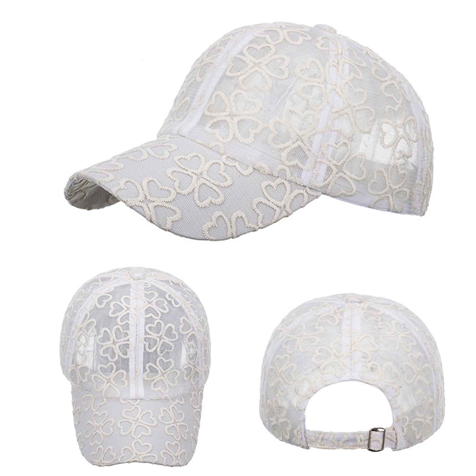 Women's Baseball Caps Fashion Women Men Sport Lace Love Print ...