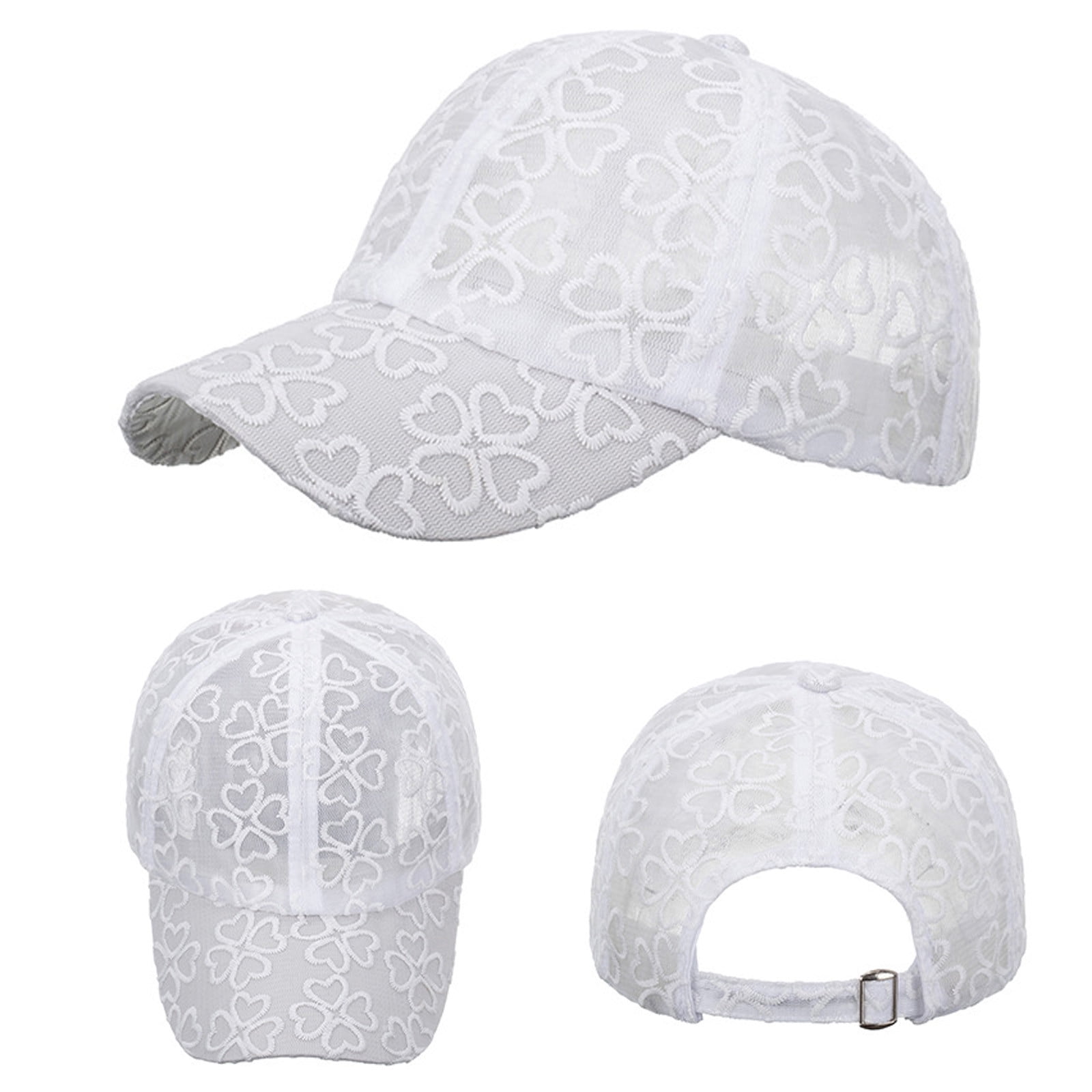 Women's Baseball Caps Fashion Women Men Sport Lace Love Print ...