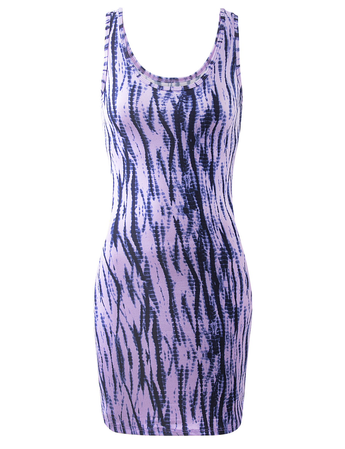 Women's Basic Scoop Neck Sleeveless Bodycon Mini Tank Dress - Walmart.com