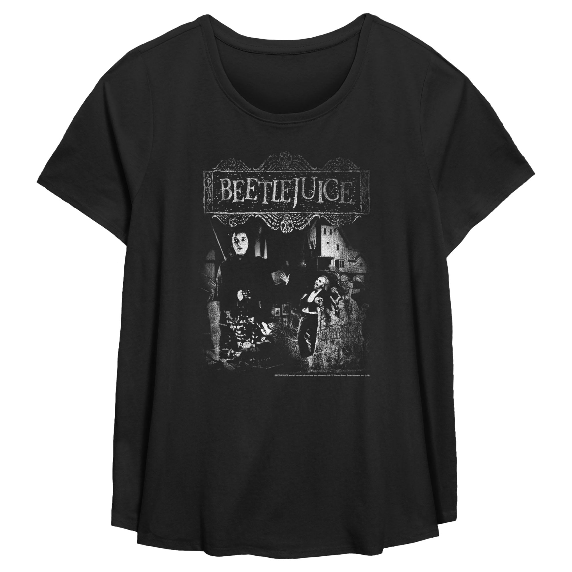 Women's Beetlejuice Lydia Distressed Poster Graphic T-Shirt - Walmart.com