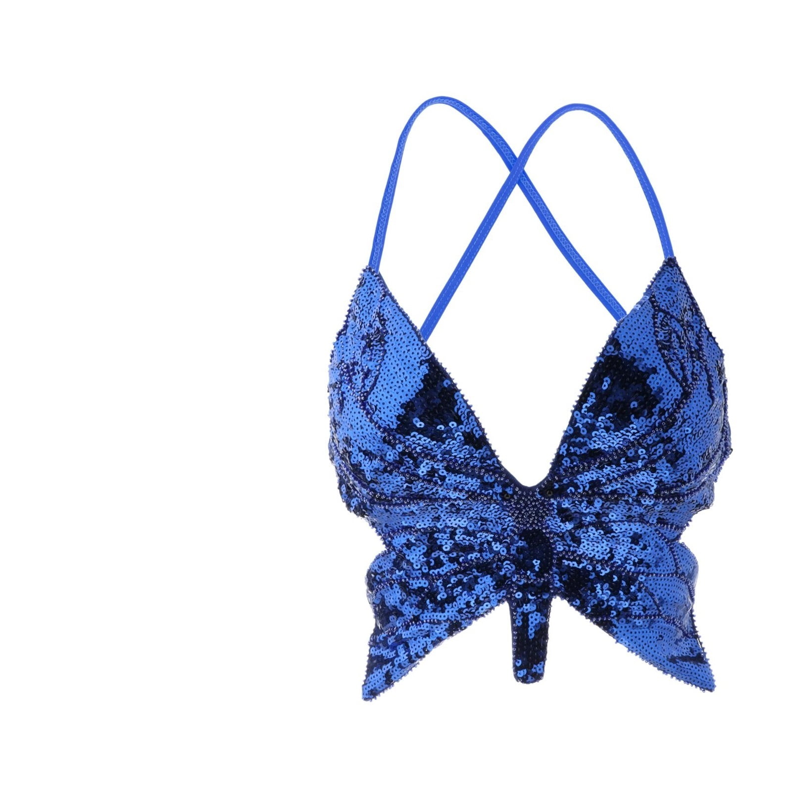 Women's Belly Dance Costume Sequin Bras Tassel Fringe Top Party ...