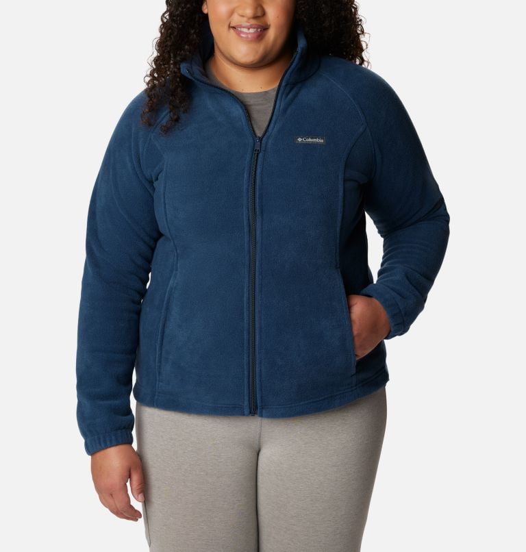 Women's Benton Springs Full Zip Fleece Jacket - Plus Size - Walmart.com