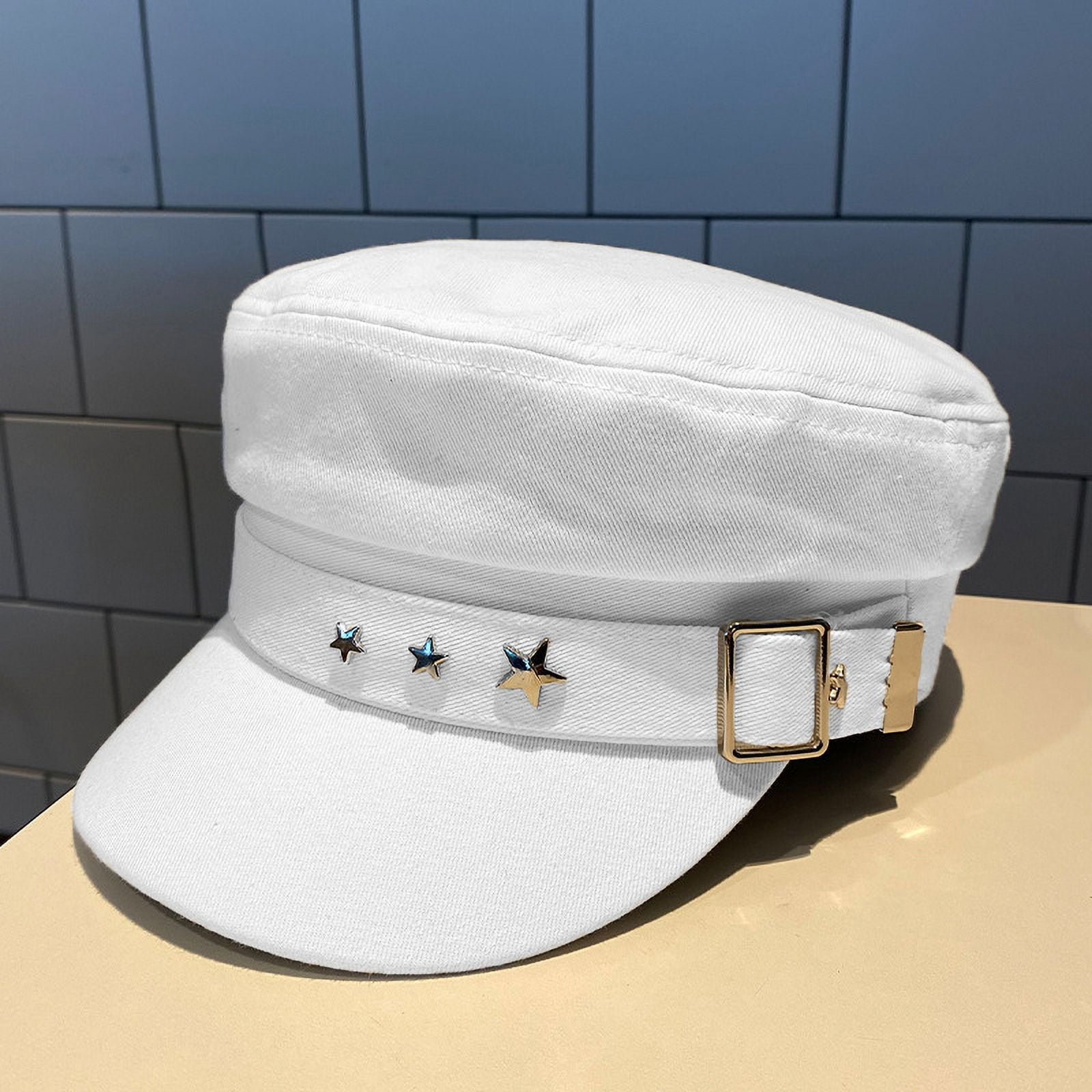 Women's Beret Hat Cotton Duck Tongue Caps Spring Autumn Winter British ...