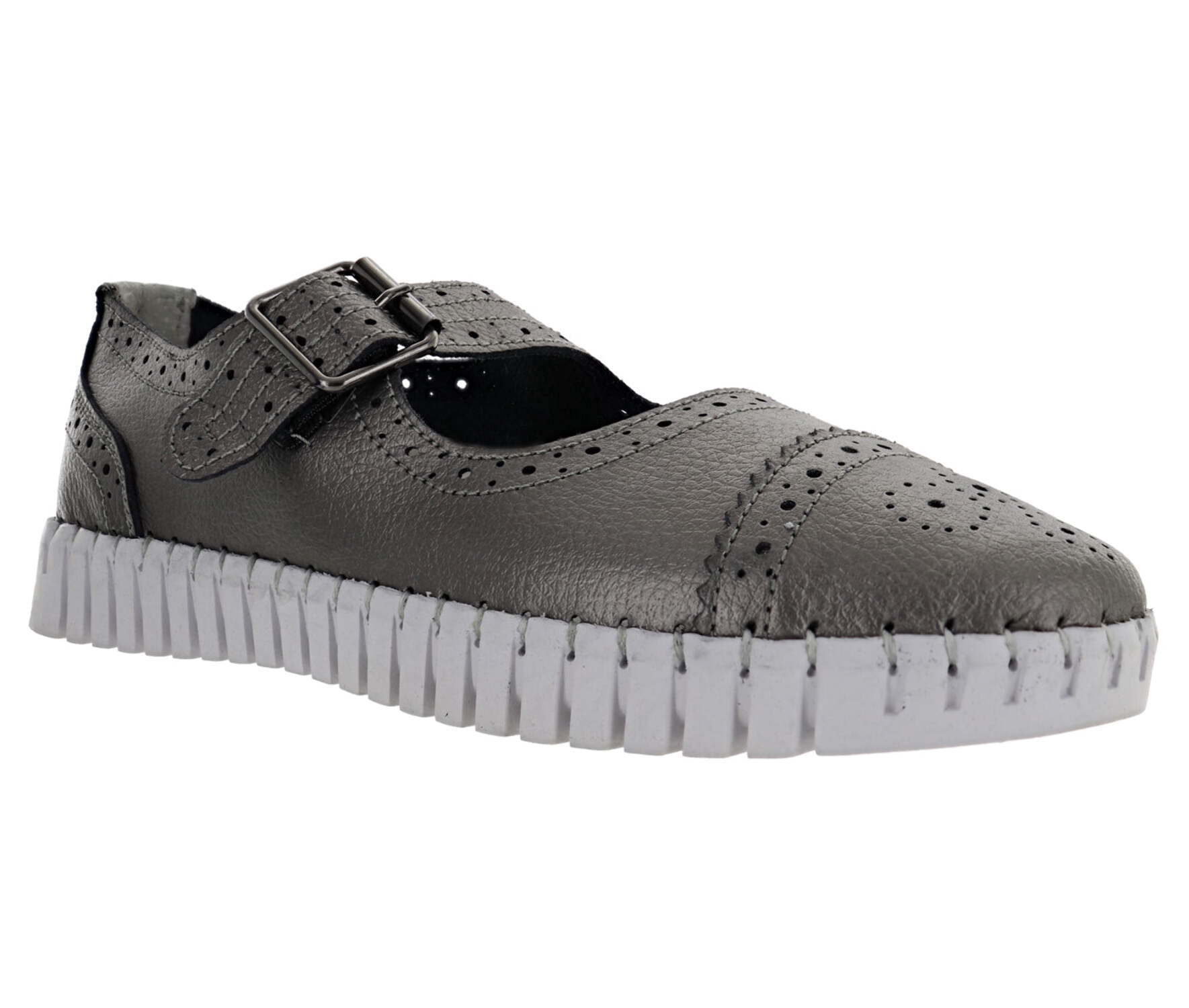 Women's Bernie Mev TW75 Perforated Mary Jane - Walmart.com