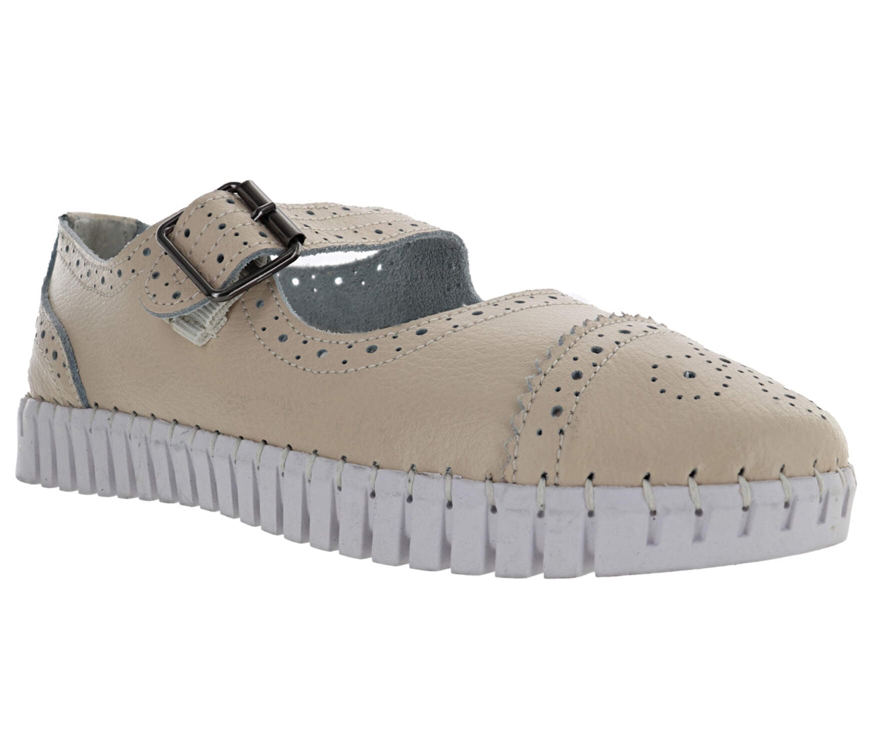 Women's Bernie Mev TW75 Perforated Mary Jane - Walmart.com