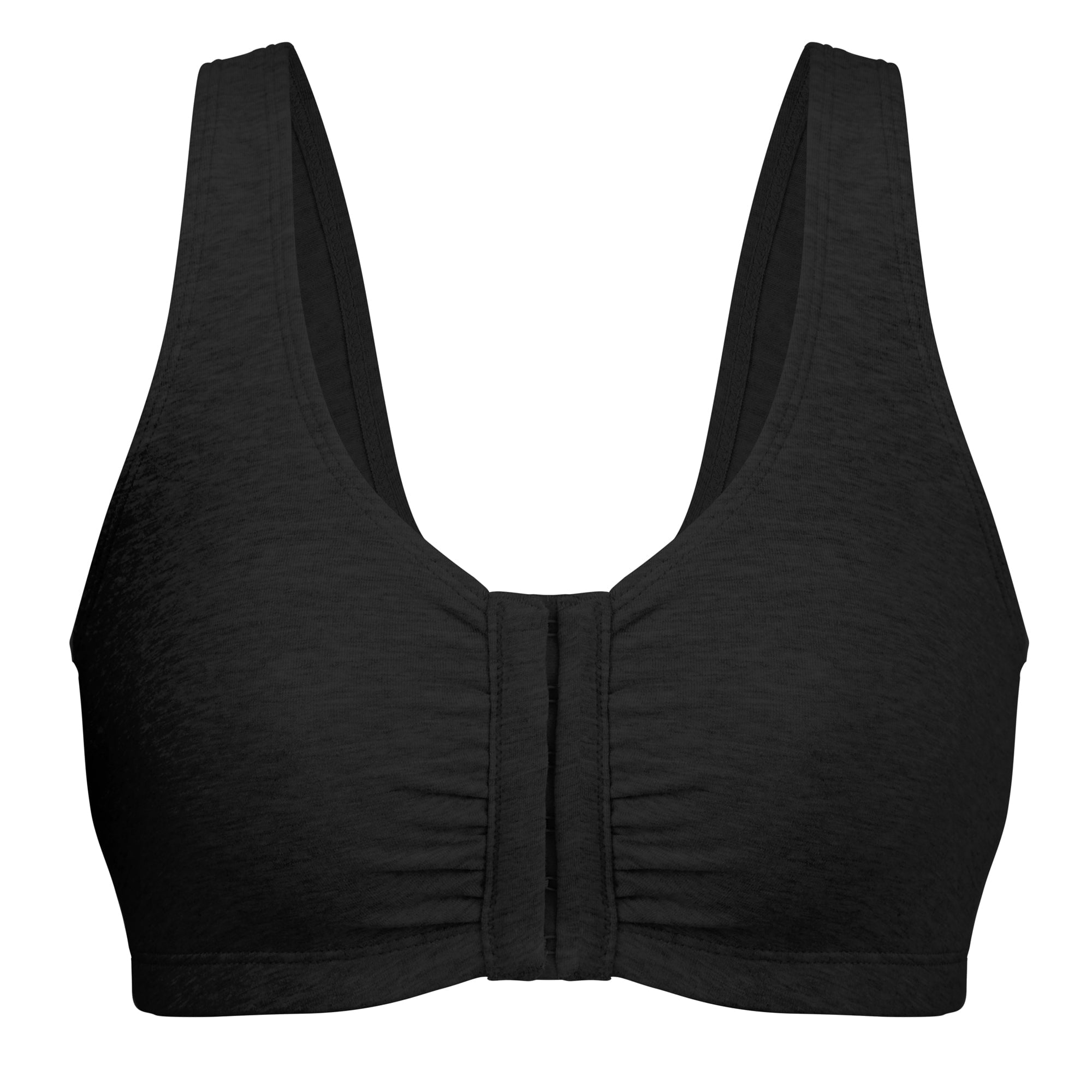 Women's Bestform 5006014 Comfort Cotton Stretch Front Close Sports Bra ...