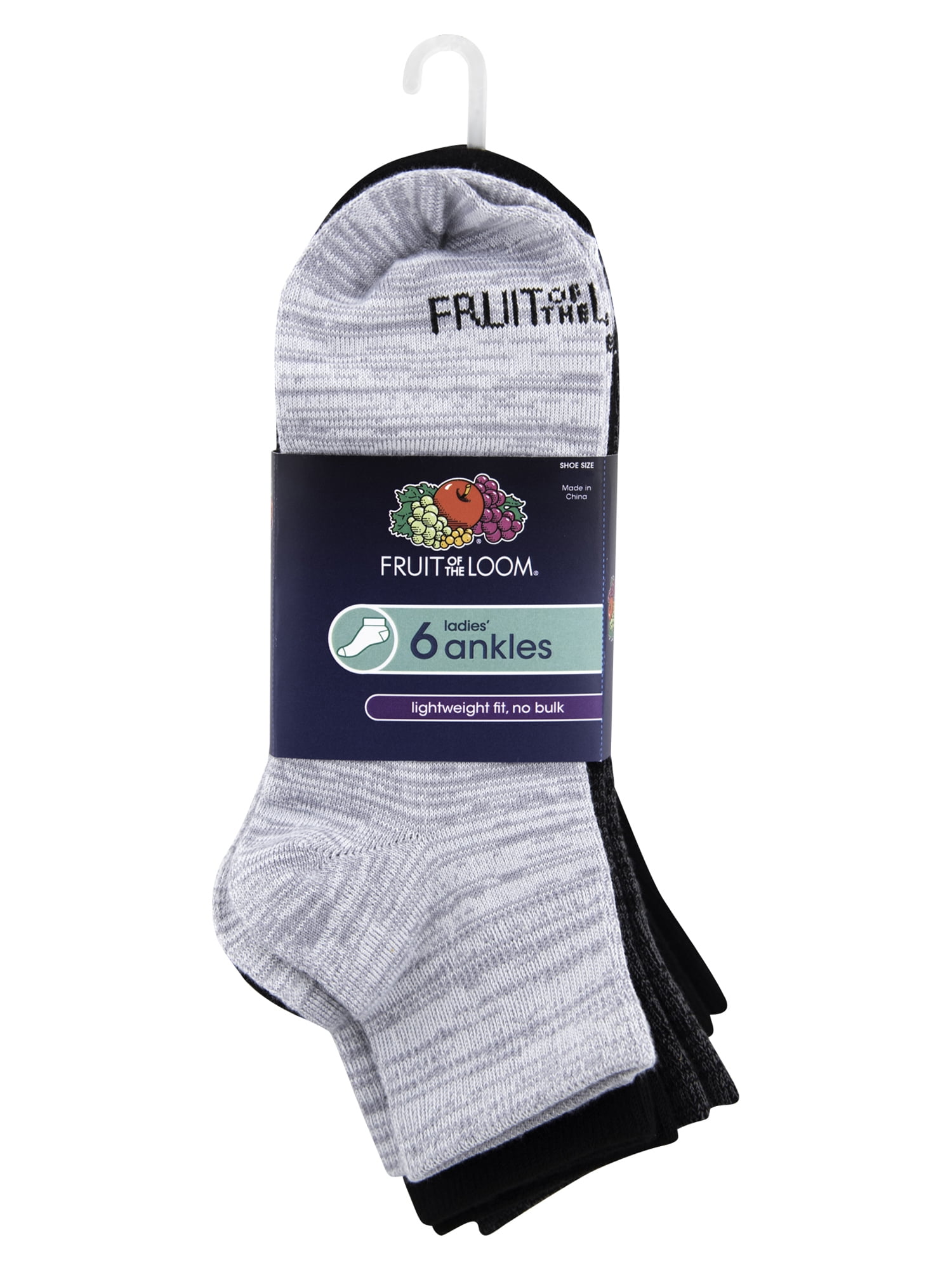 Women's Beyond Soft Ankle Socks 6 Pack - Walmart.com