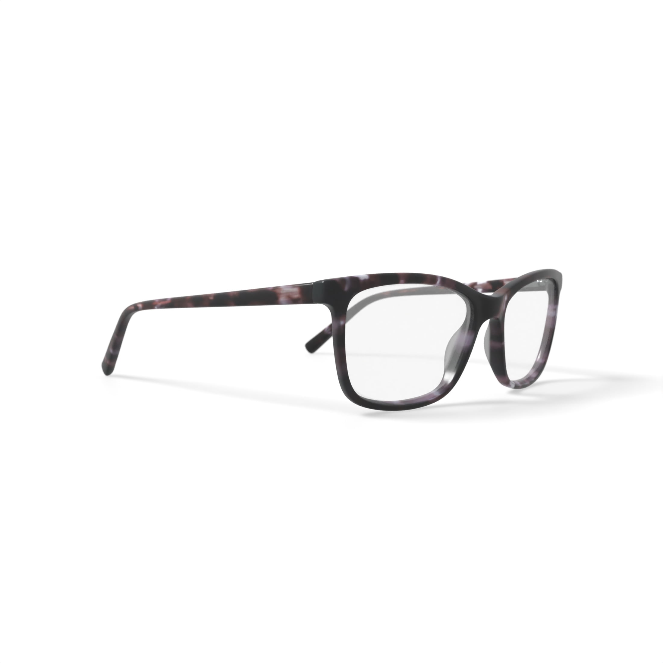 Women's Bio Eyes BE 19 Dahlia Rx'able Eyeglasses with Case, Dark Purple ...