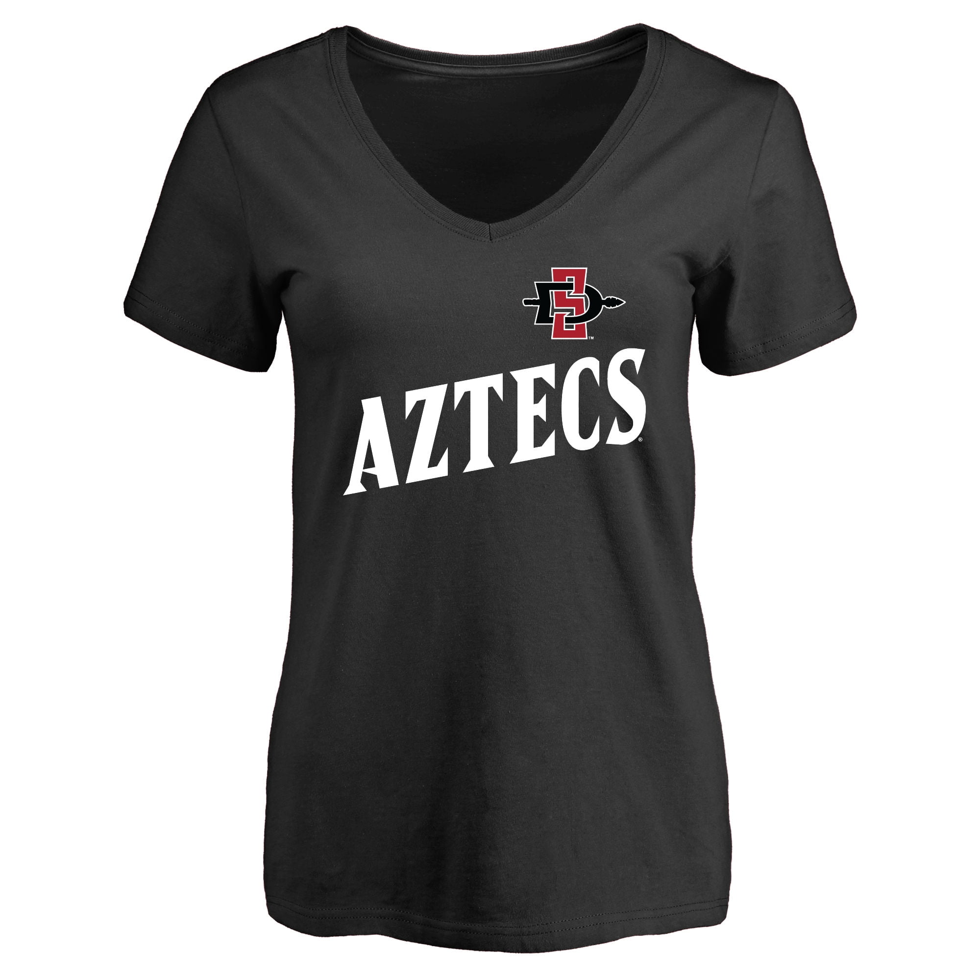 Women's Black San Diego State Aztecs Dora T-Shirt - Walmart.com