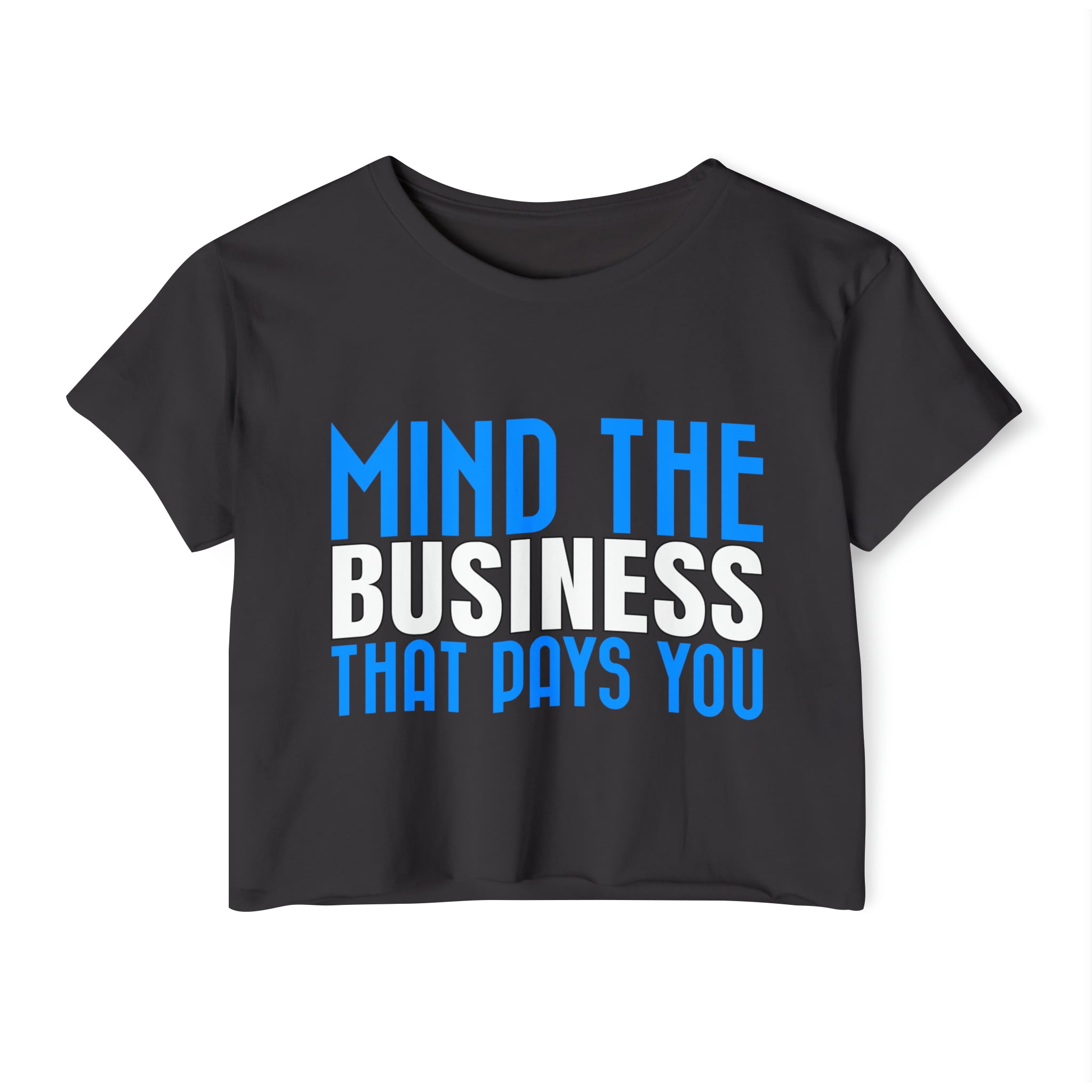 Women's Bold Statement Crop Top - Walmart.com