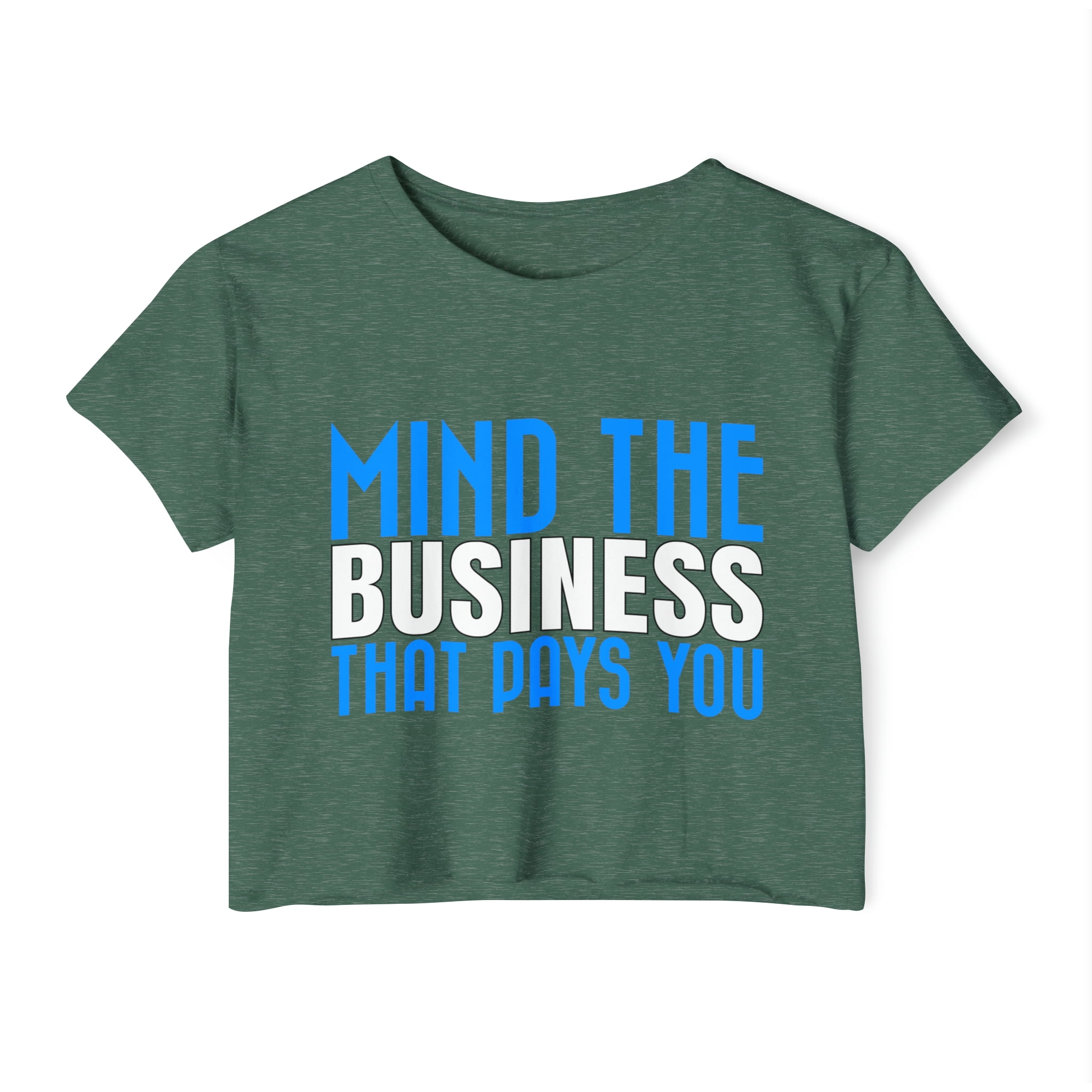 Women's Bold Statement Crop Top - Walmart.com