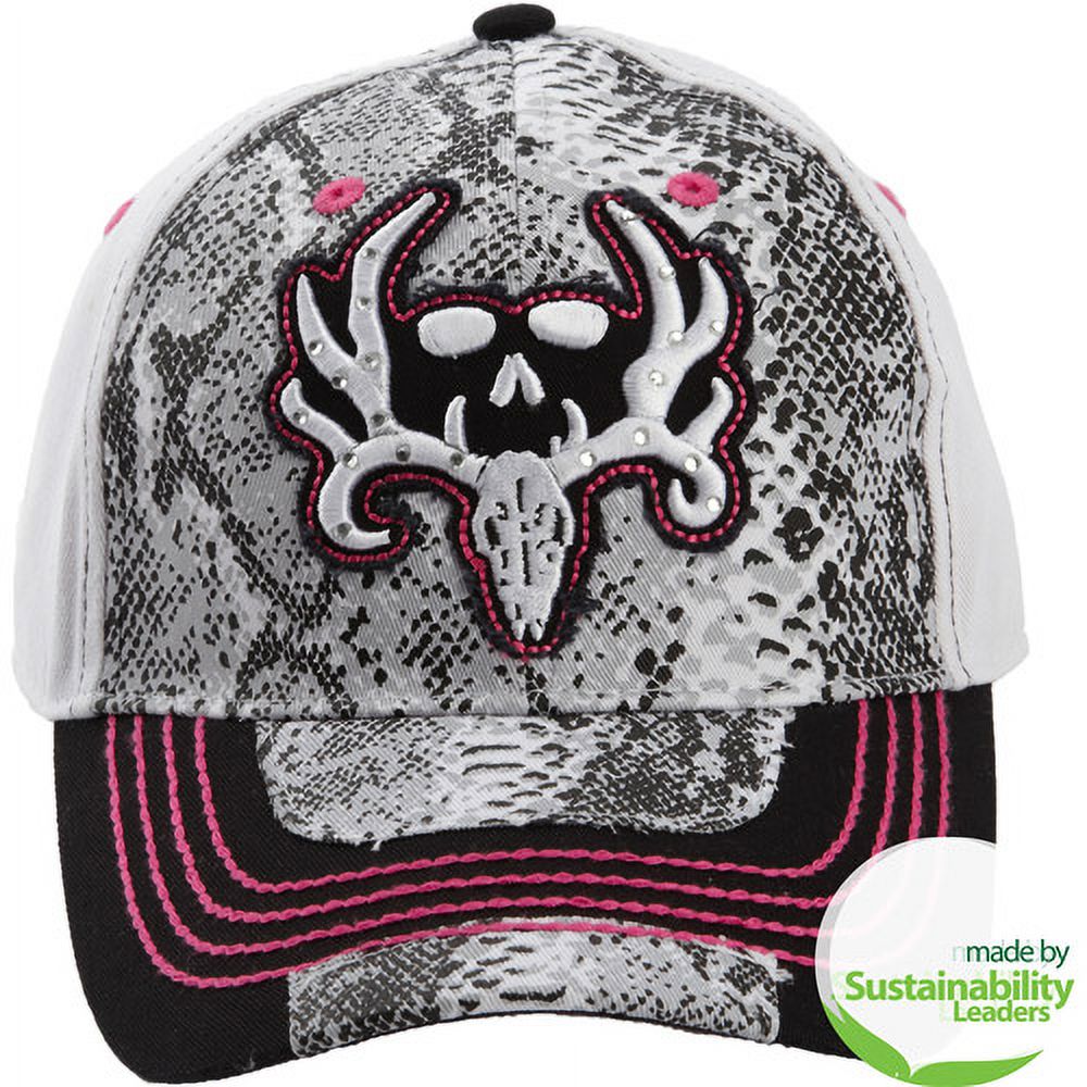Women's Bone Collector Cap, White - Walmart.com