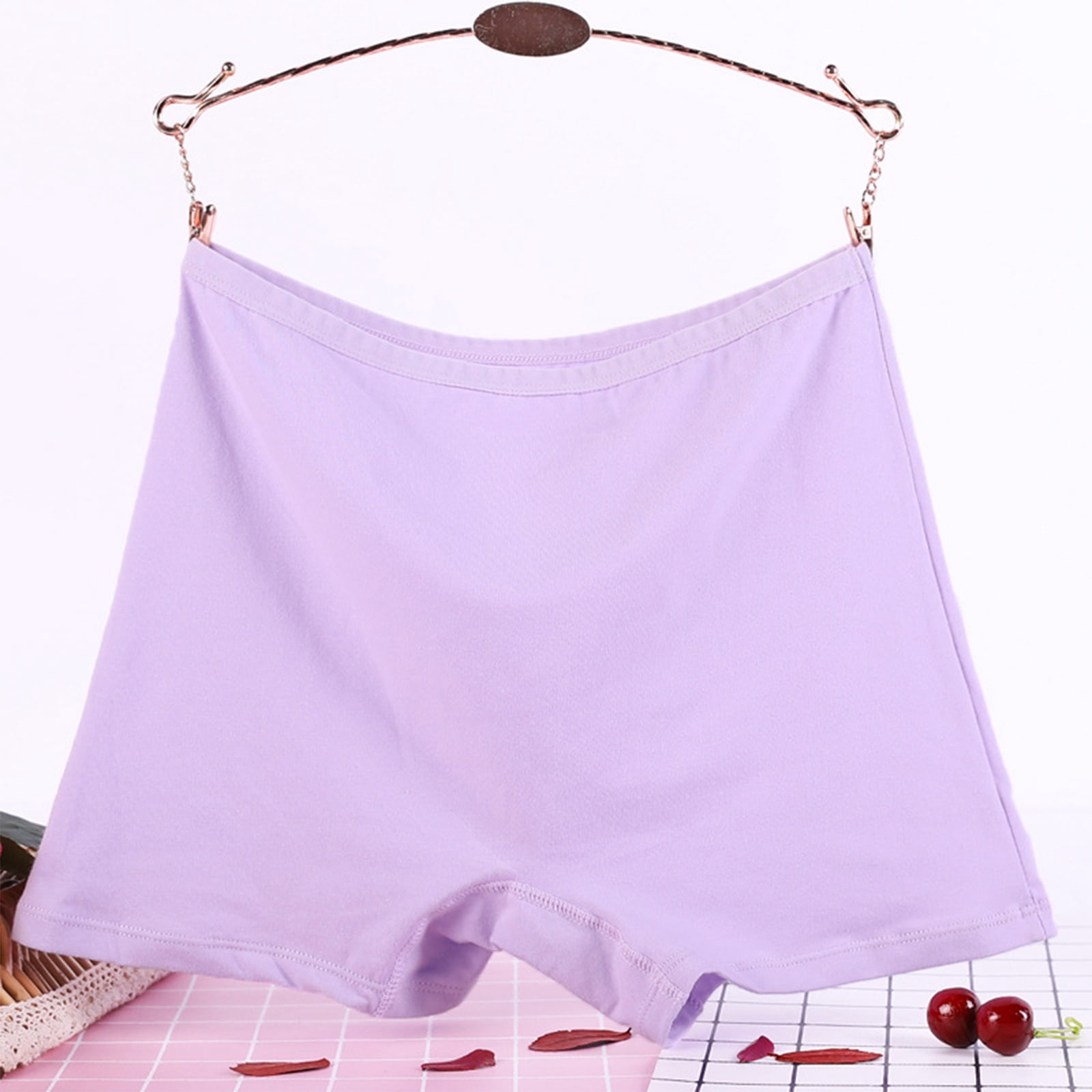 Women's Boyshort Underwear, Anti-Chafing Safety Shorts for Daily Wear ...