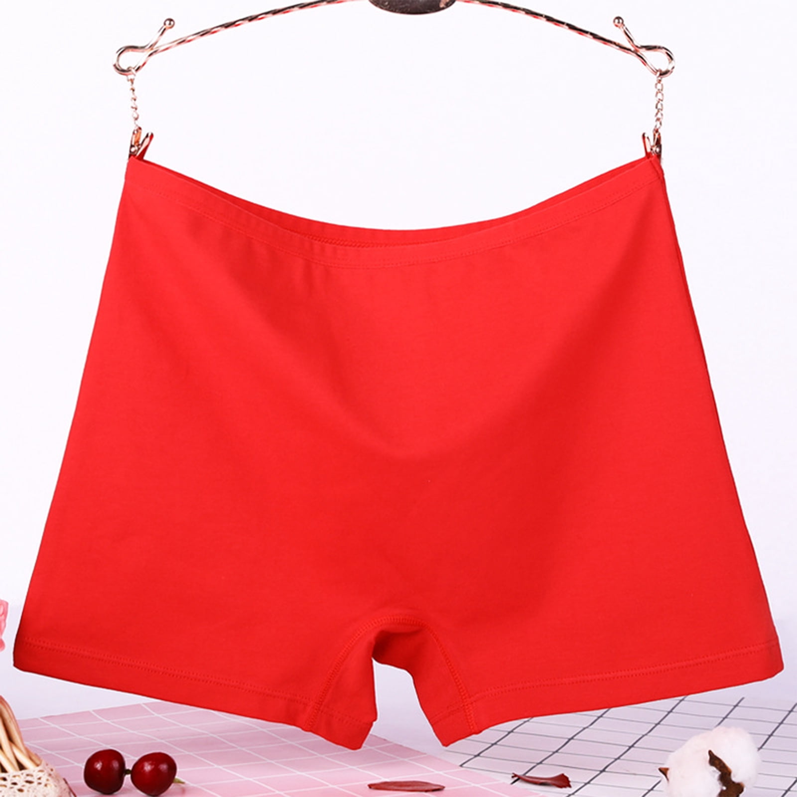 Women's Boyshort Underwear, Anti-Chafing Safety Shorts for Daily Wear ...