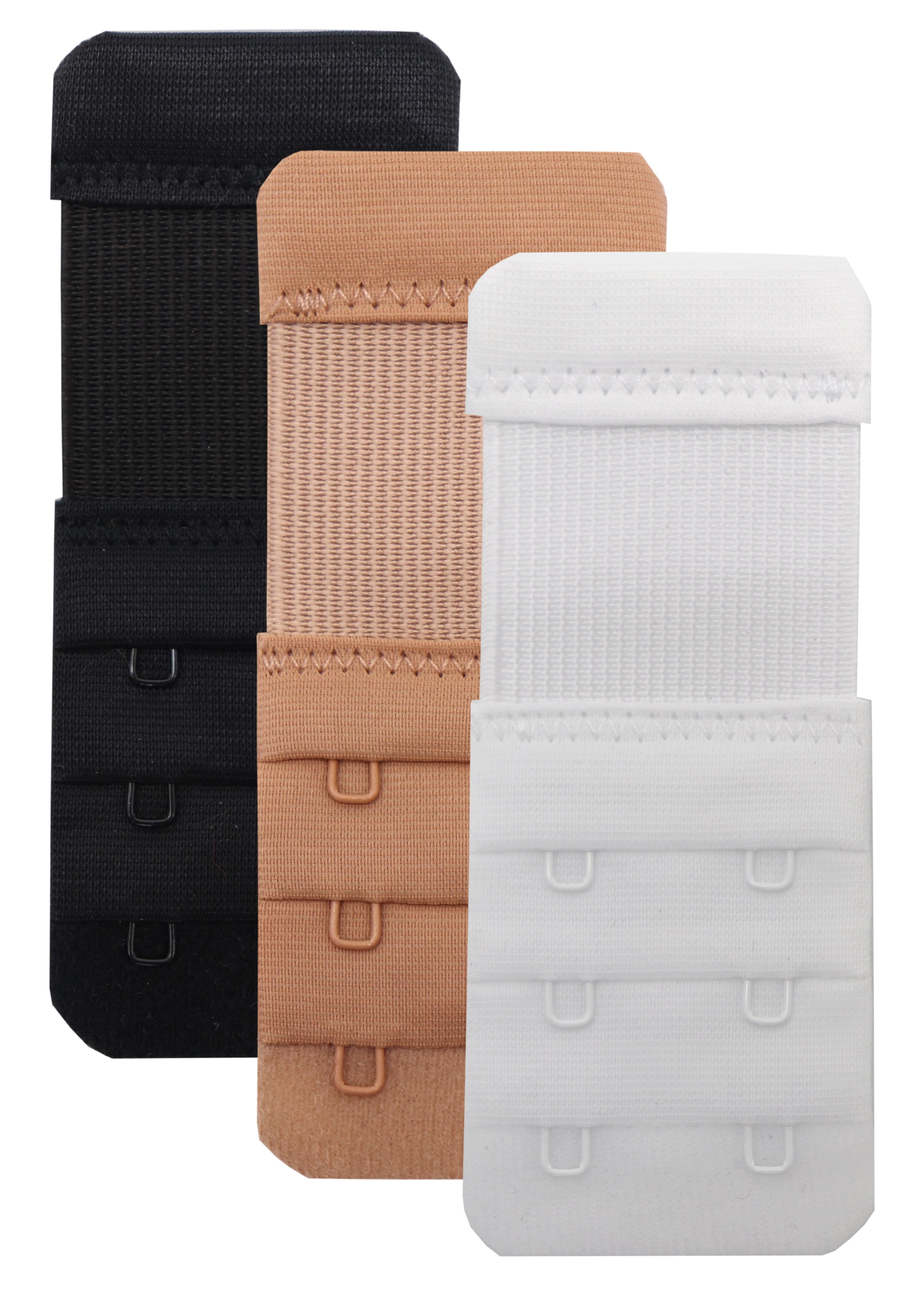 Women's Bra Extender 2 Hook,Stretchy Soft and Comfortable Bra Strap ...