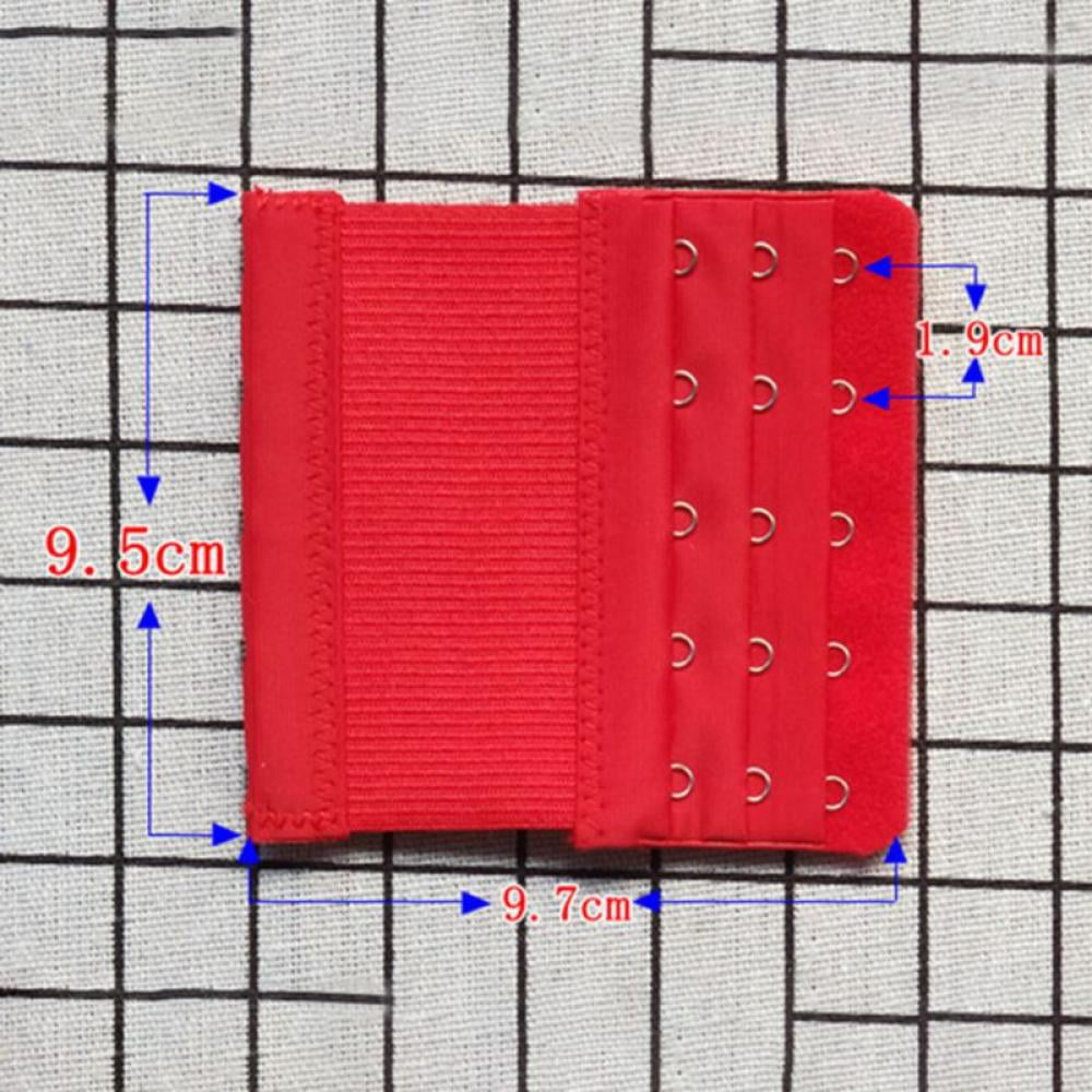 Women’s Bra Extender 3 Hooks 5 Rows Underwear Buckle Bra Elastic Straps ...