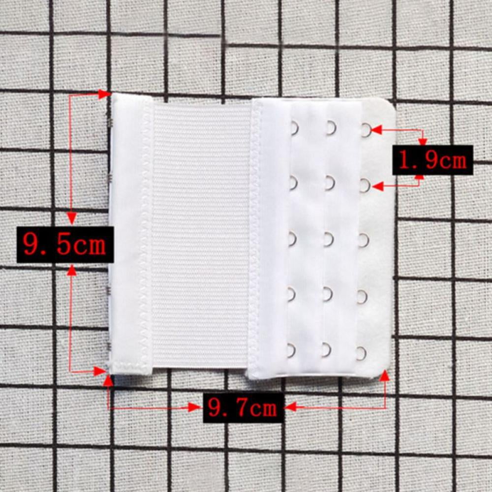 Women’s Bra Extender 3 Hooks 5 Rows Underwear Buckle Bra Elastic Straps ...