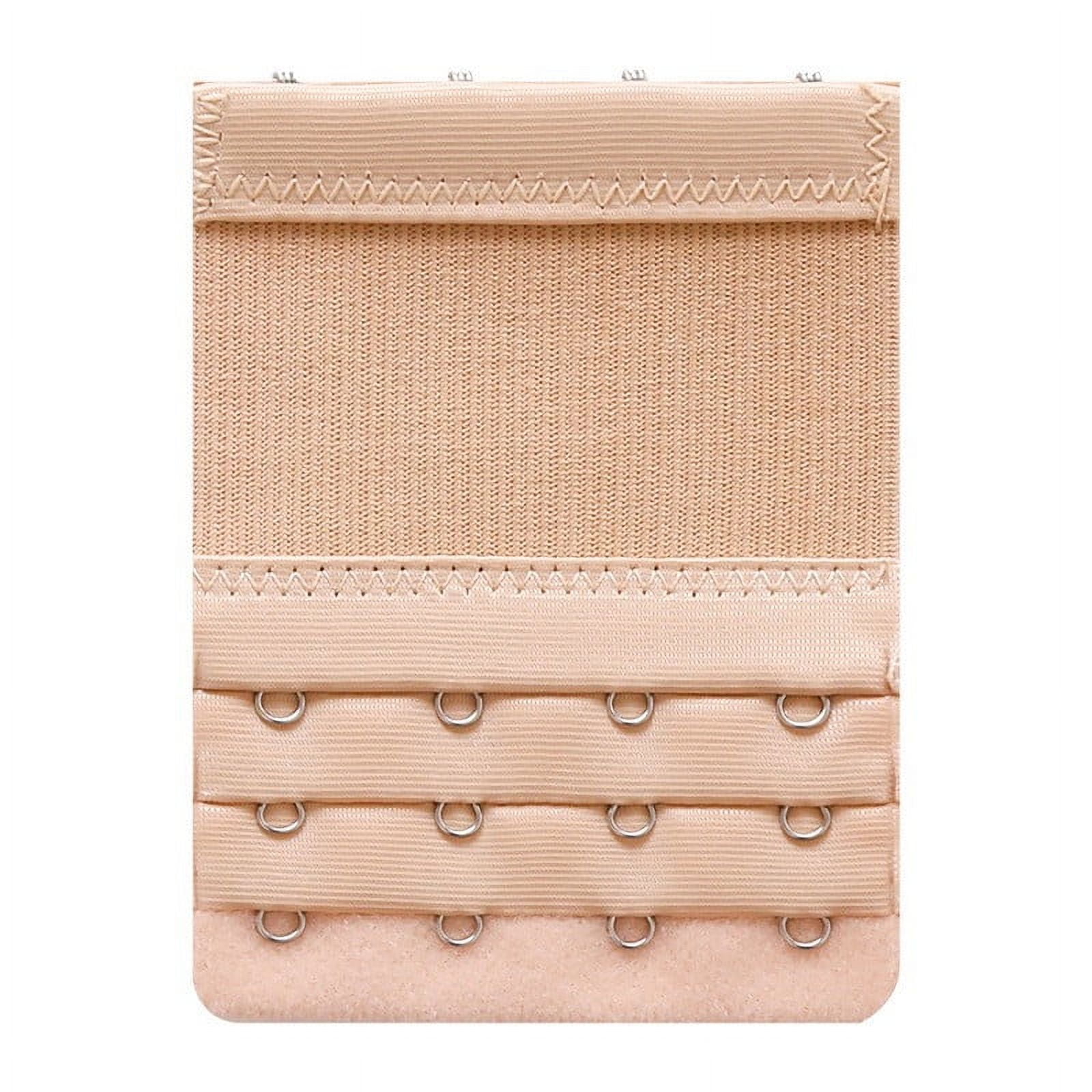 Women's Bra Extender 4 Hook, Soft Elastic Bra Extenders, Soft ...