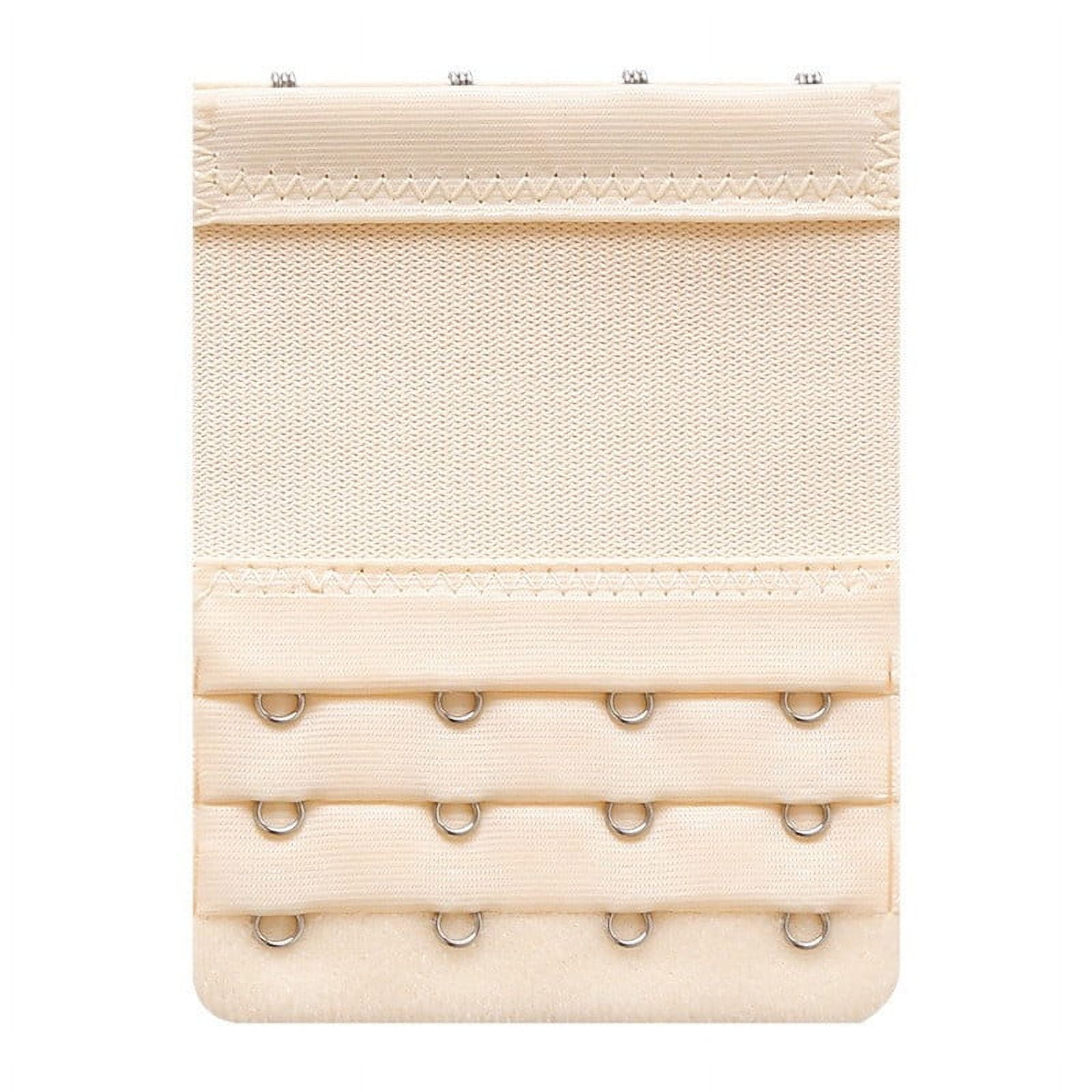 Women's Bra Extender 4 Hook, Soft Elastic Bra Extenders, Soft ...