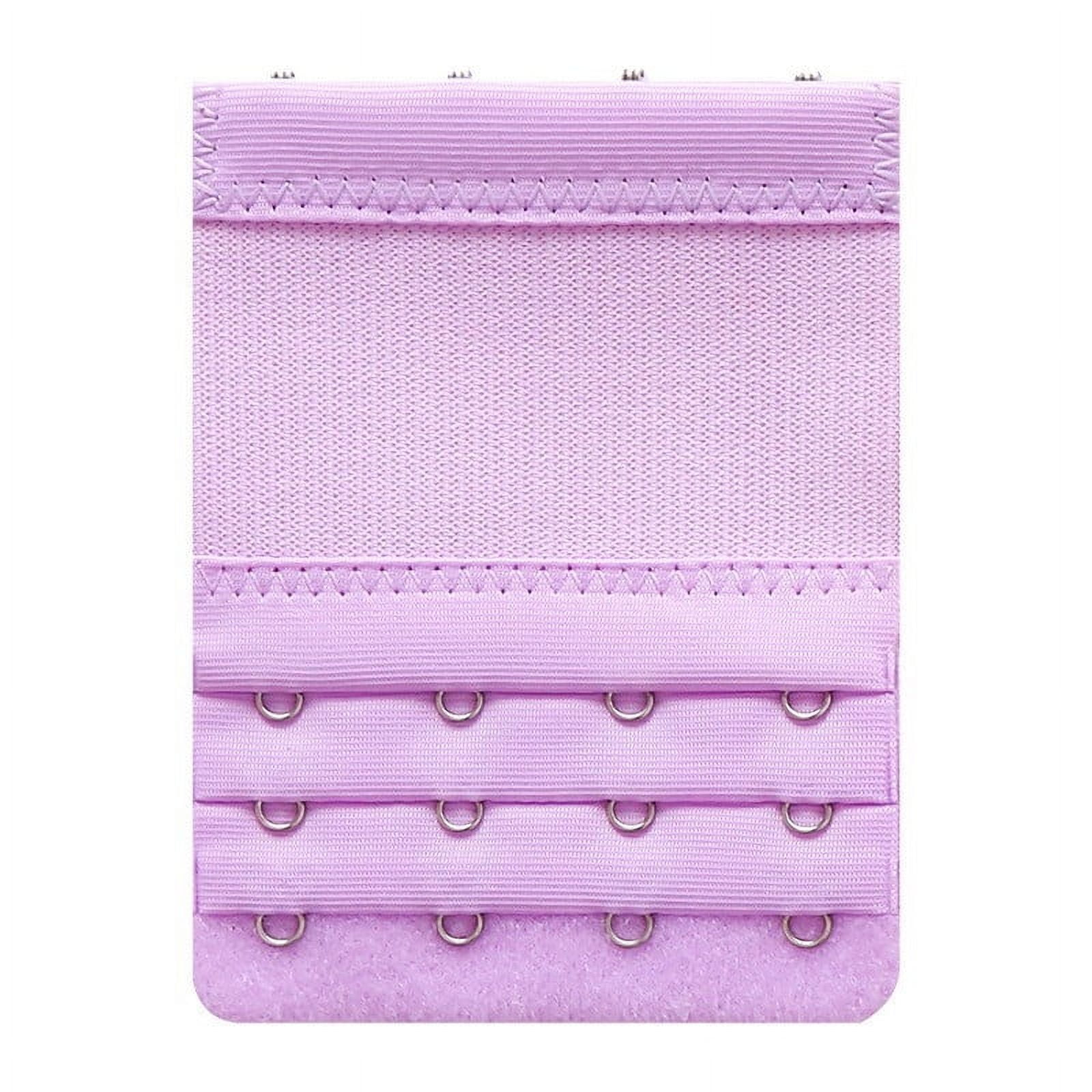 Women's Bra Extender 4 Hook, Soft Elastic Bra Extenders, Soft ...