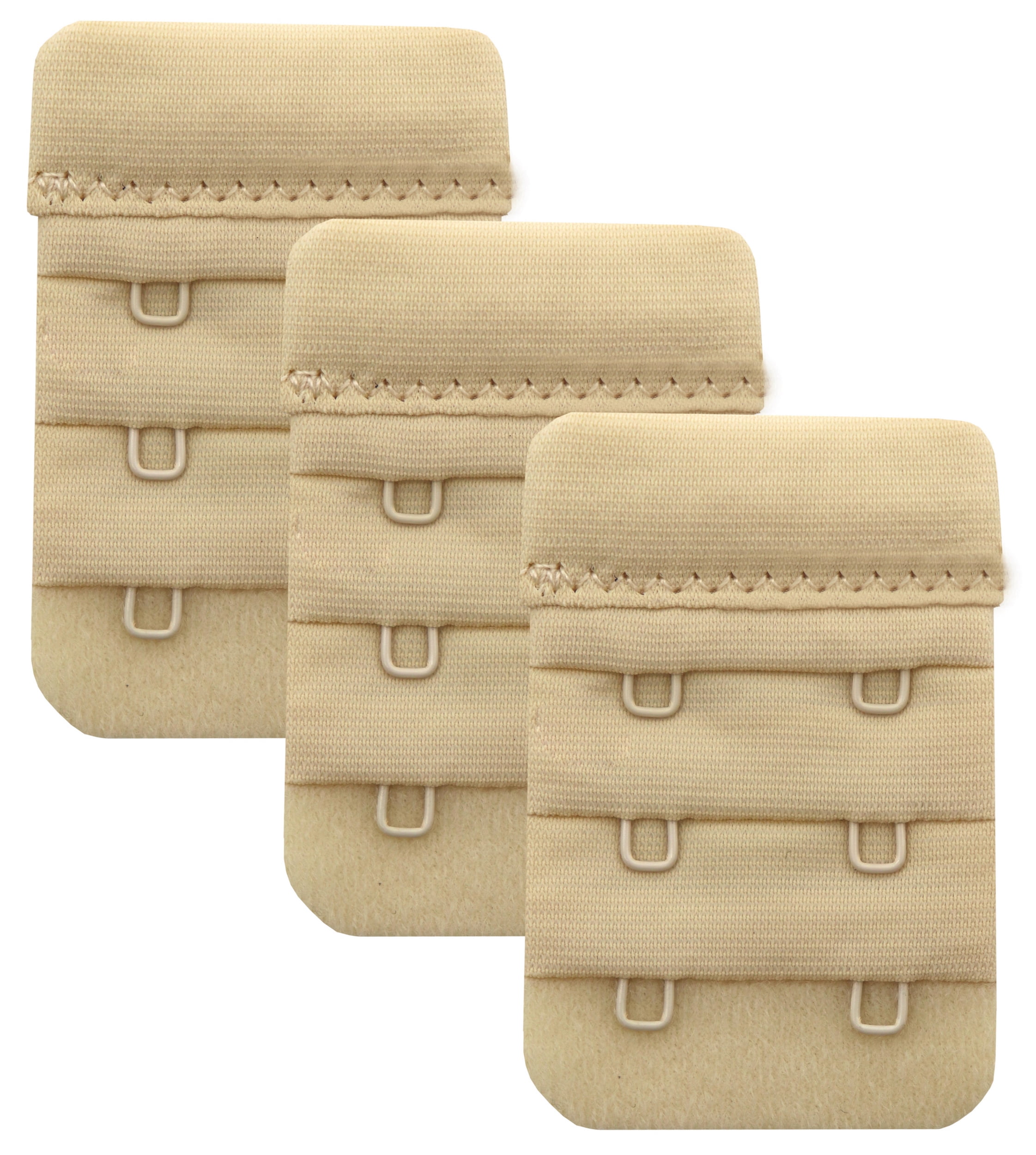 Women's Bra Extenders 2 Hook, Soft and Comfortable Bra Strap Extension ...